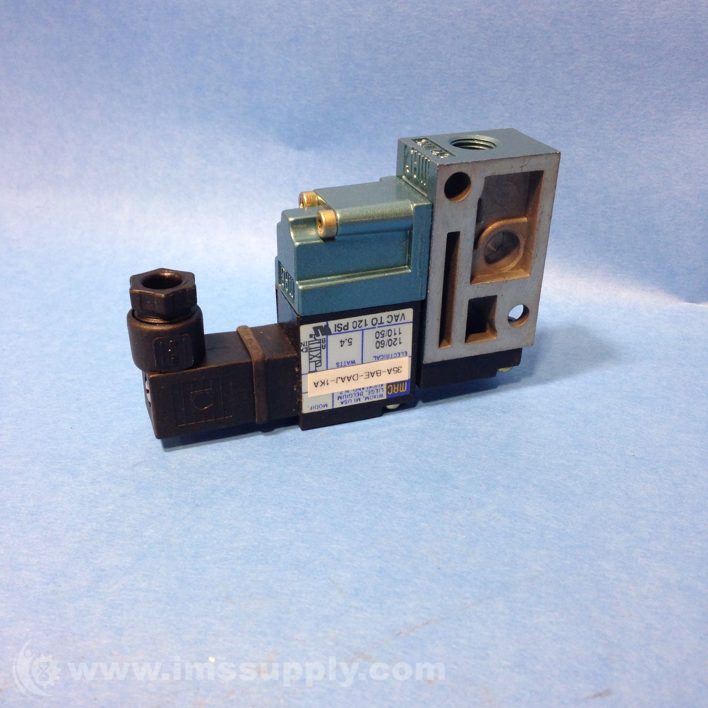 MAC Valves Inc 35A-BAE-DAAJ-1KA Control Valve - IMS Supply