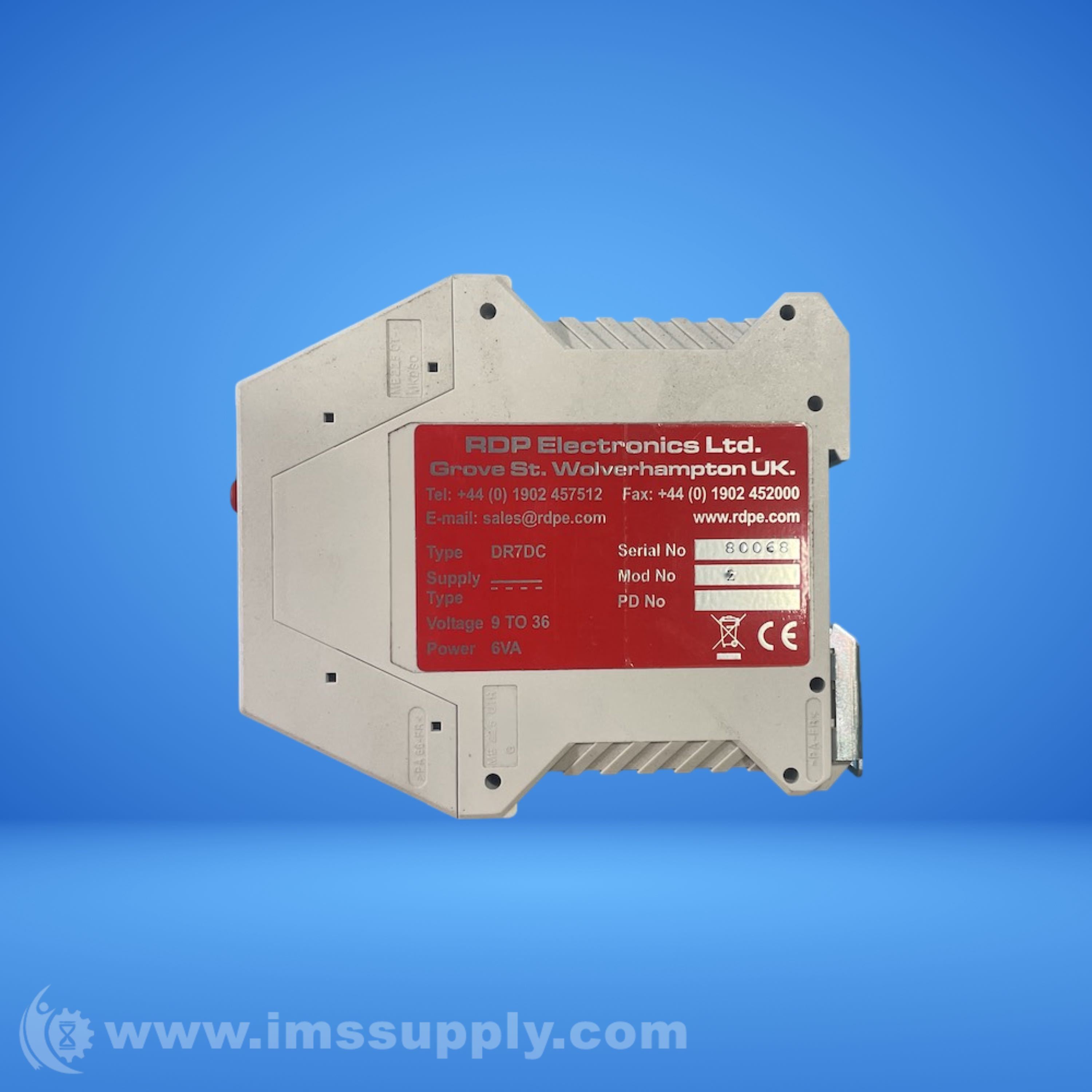 Rdp Electronics DR7DC 36V Transducer - IMS Supply