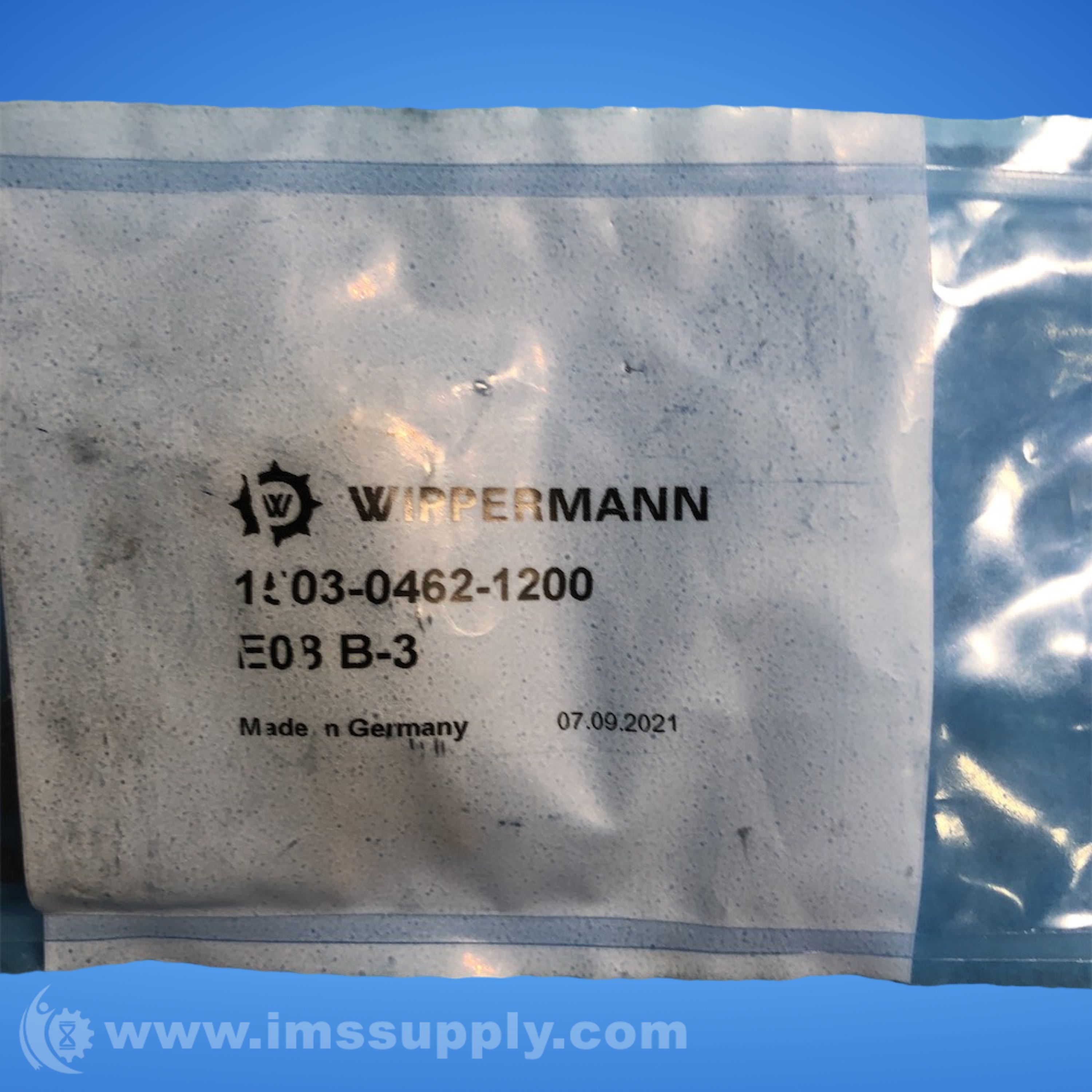 Wippermann 1503-0462-1200 Triplex Roller Chain Link - IMS Supply