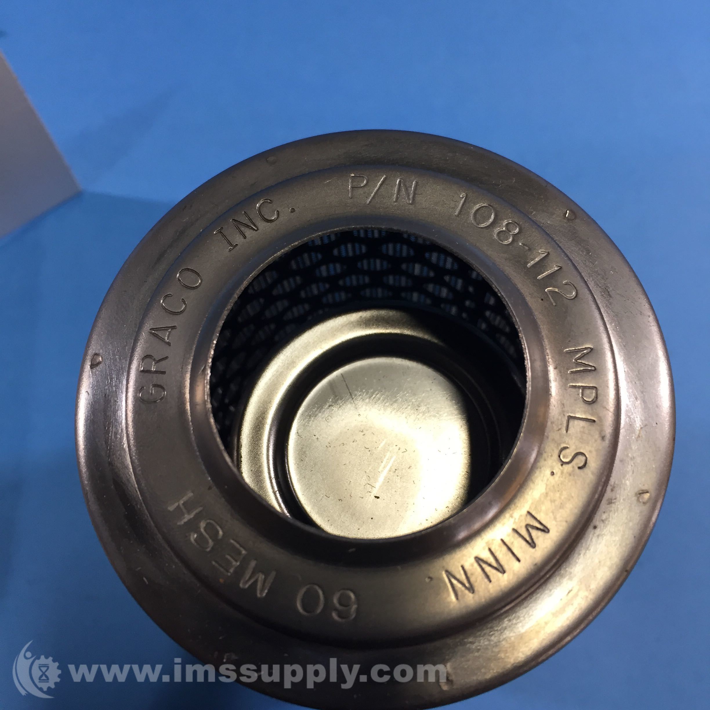 Graco 108-112 Filter Element, 60 Mesh - IMS Supply