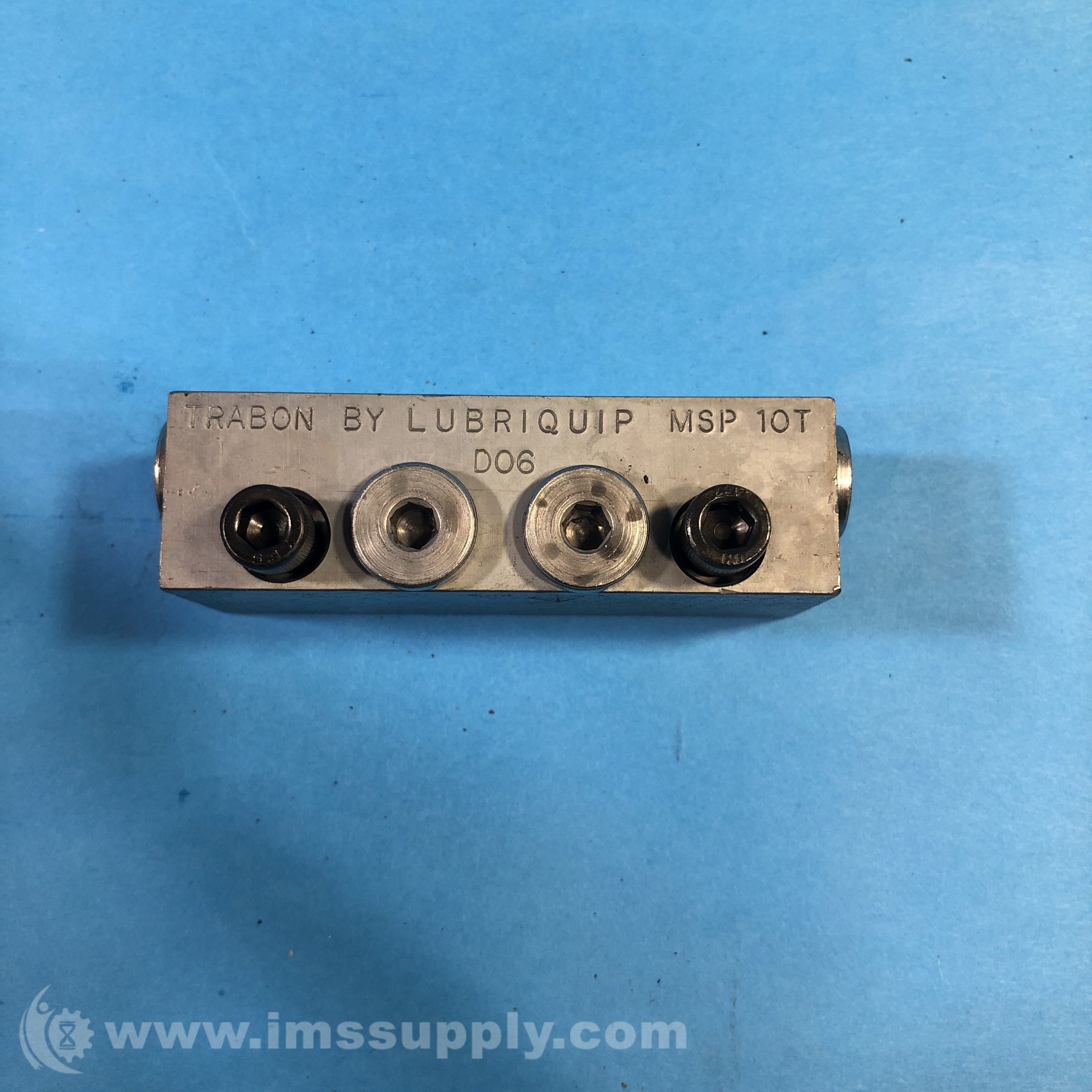 TRABON LUBRICATION SYSTEMS MSP-10T - IMS Supply