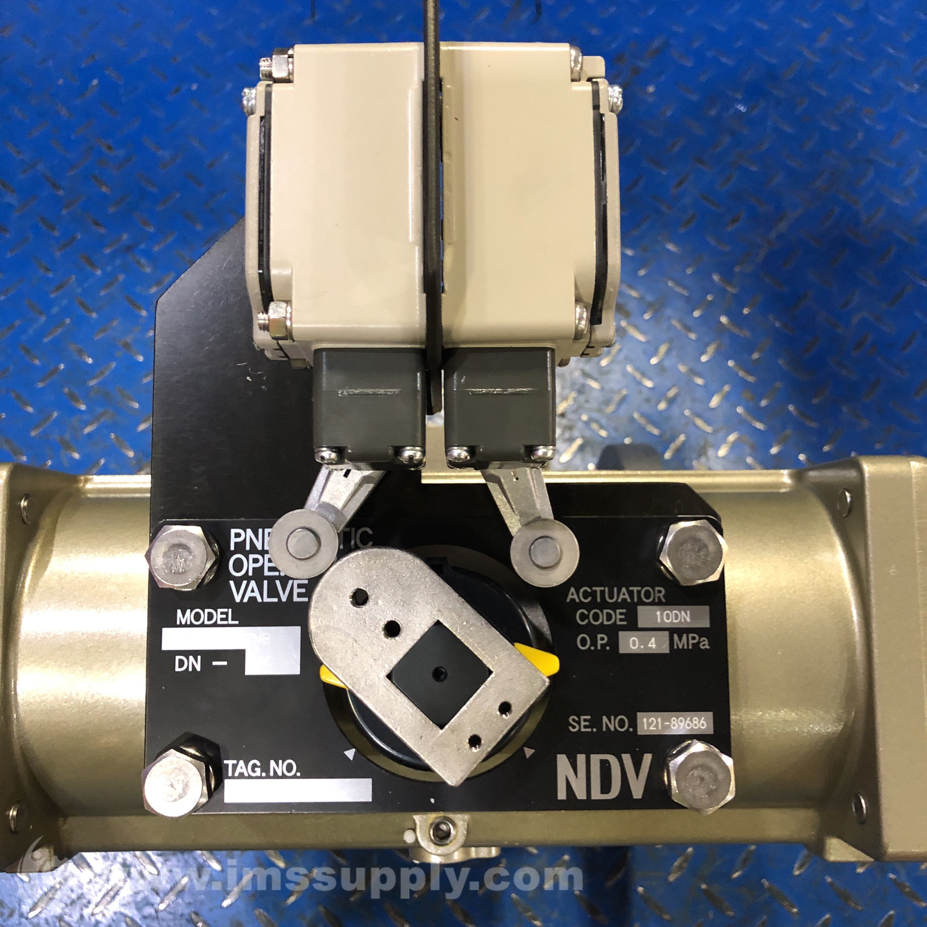 Nippon Daiya Valve Co FPN1107NB-CFMO-080A-10DN-J20KRF Ball Valve - IMS ...