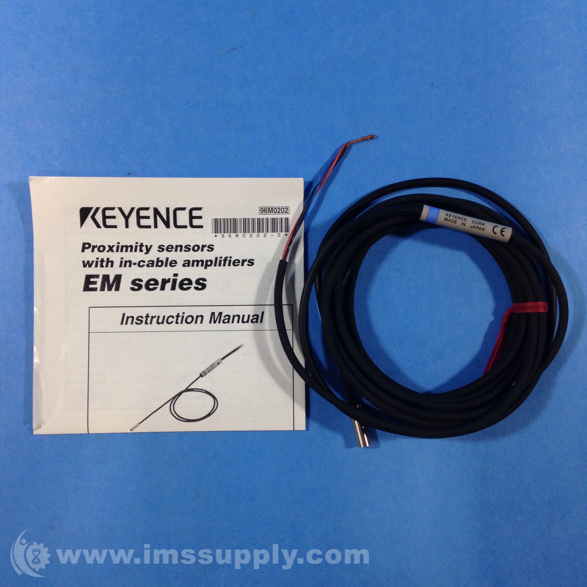 Keyence Corp EM-054 Proximity Switch Shielded 10.8-30VDC - IMS Supply