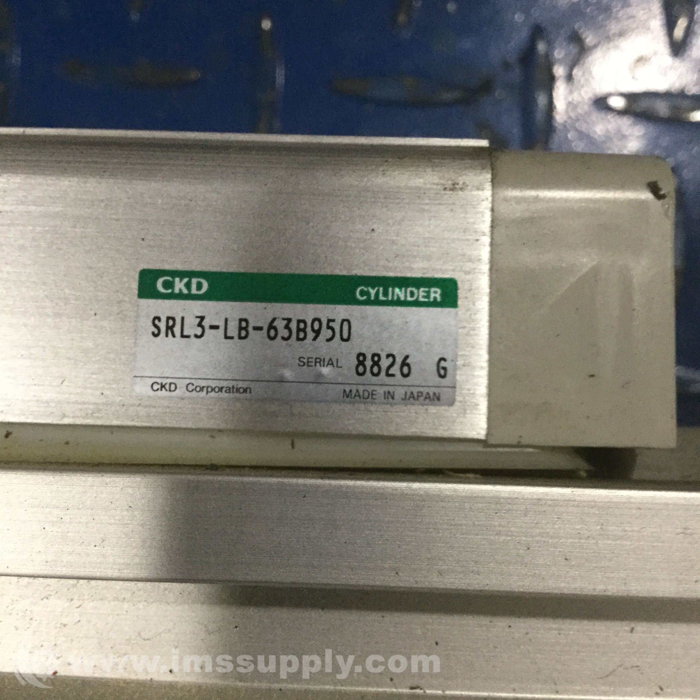 CKD SRL3-LB-63B950 SRL3 Super Rodless Cylinder - IMS Supply