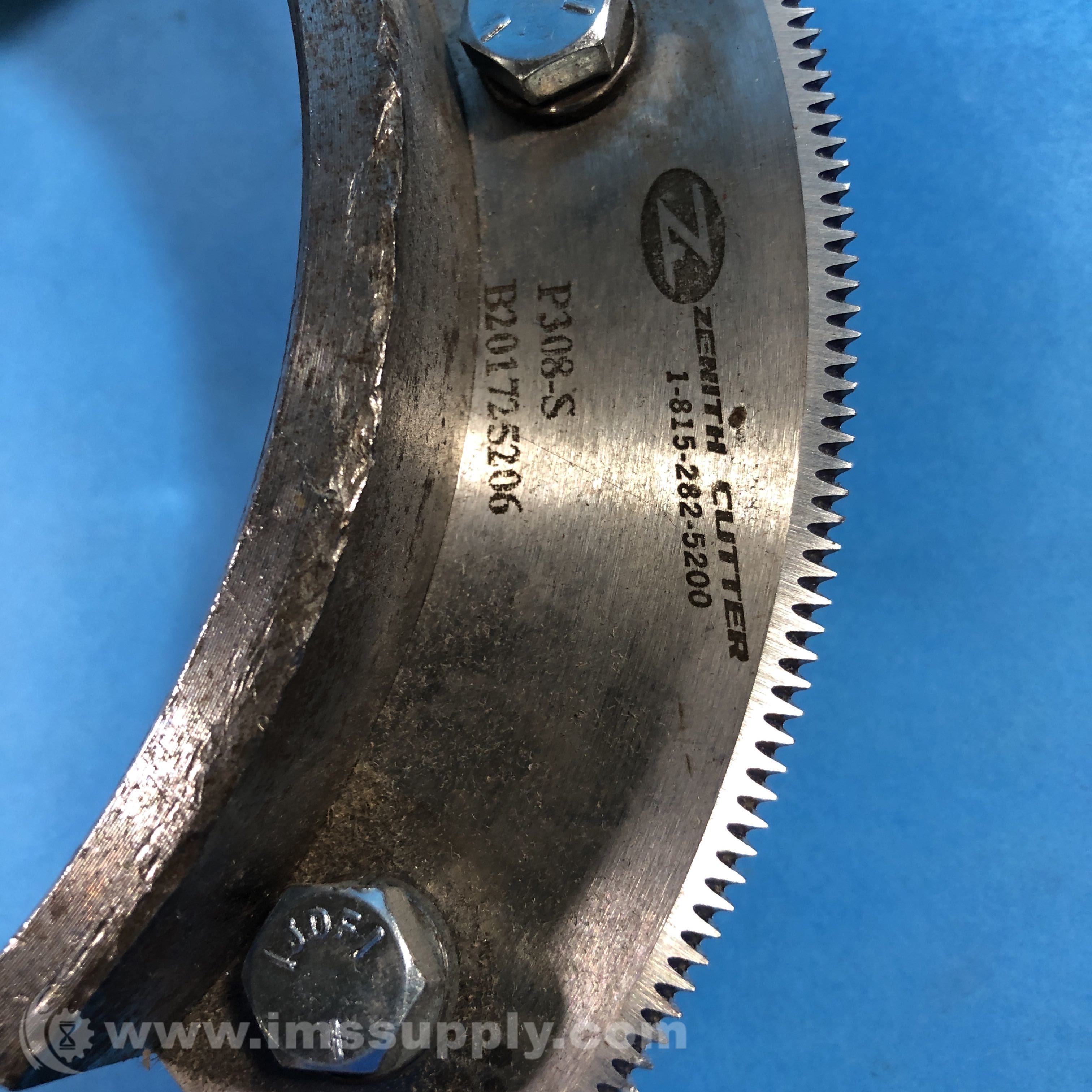 Zenith Cutter P308-S B201725206 Scoring Ring Cutting Blade - IMS Supply