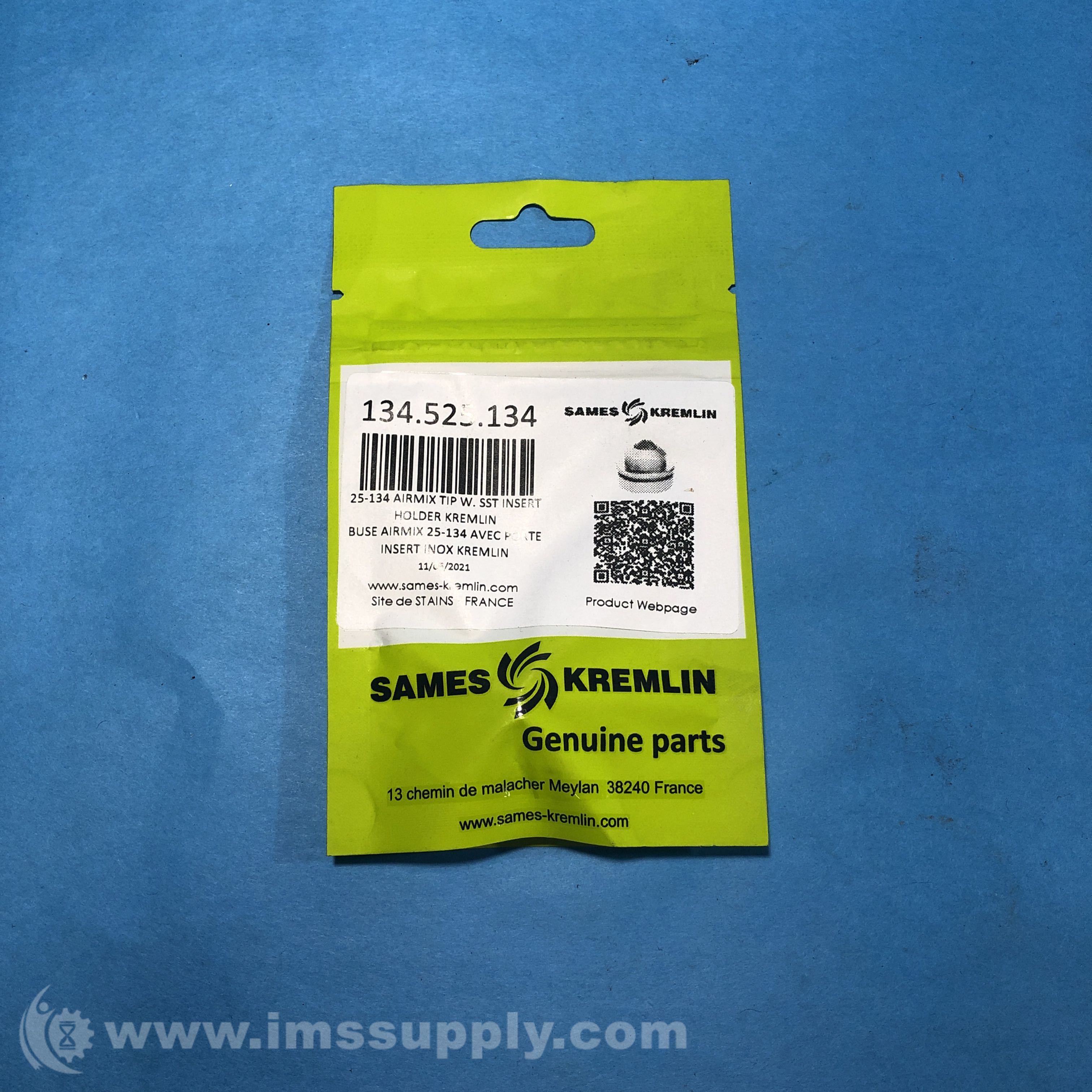 Sames Kremlin 134.525.134 Airmix Tip w/ SST Insert - IMS Supply
