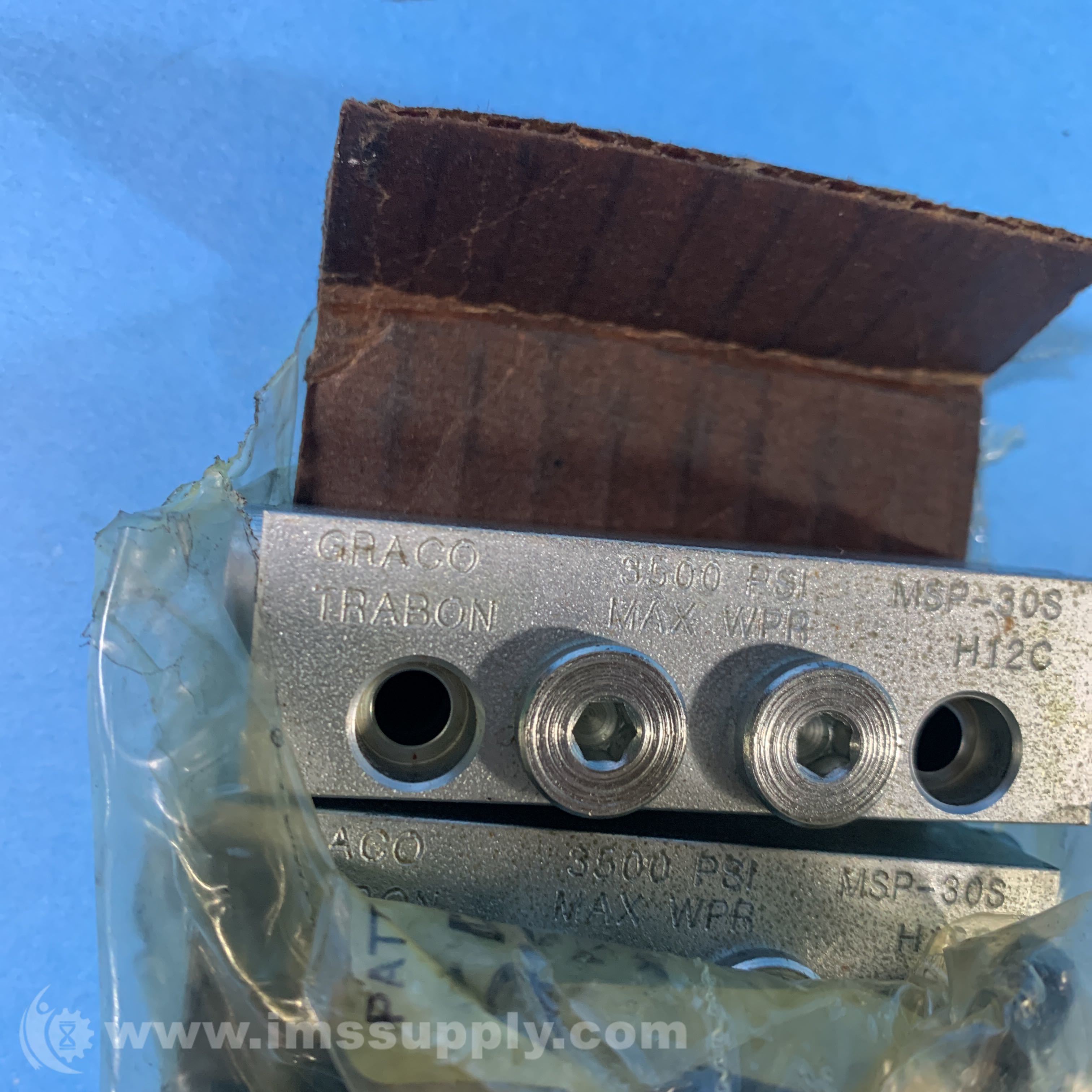 Graco MSP-30S Case of 5 MSP Series Divider Valves - IMS Supply