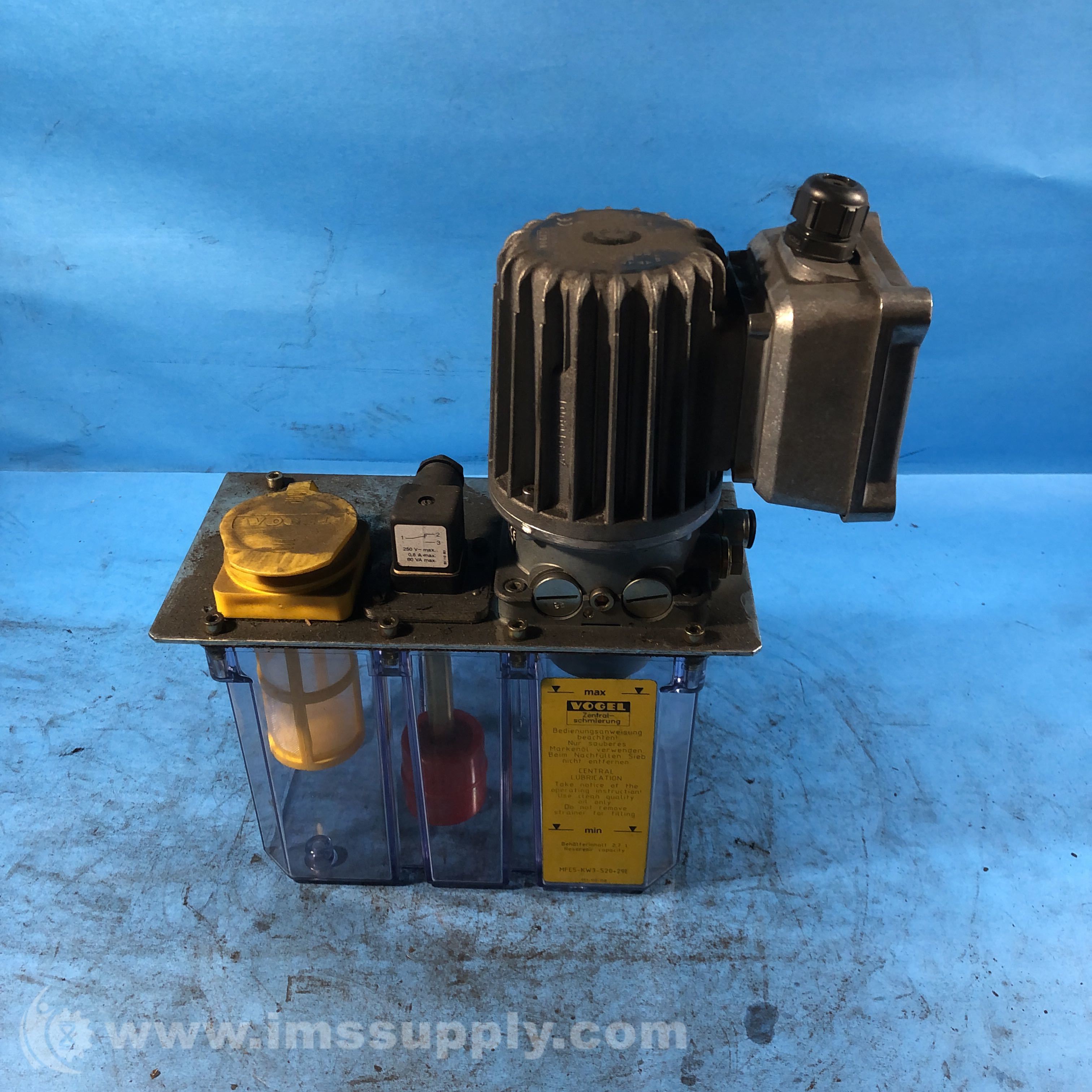 Vogel MFE5-KW3-S20-29E Gear Pump Unit - IMS Supply