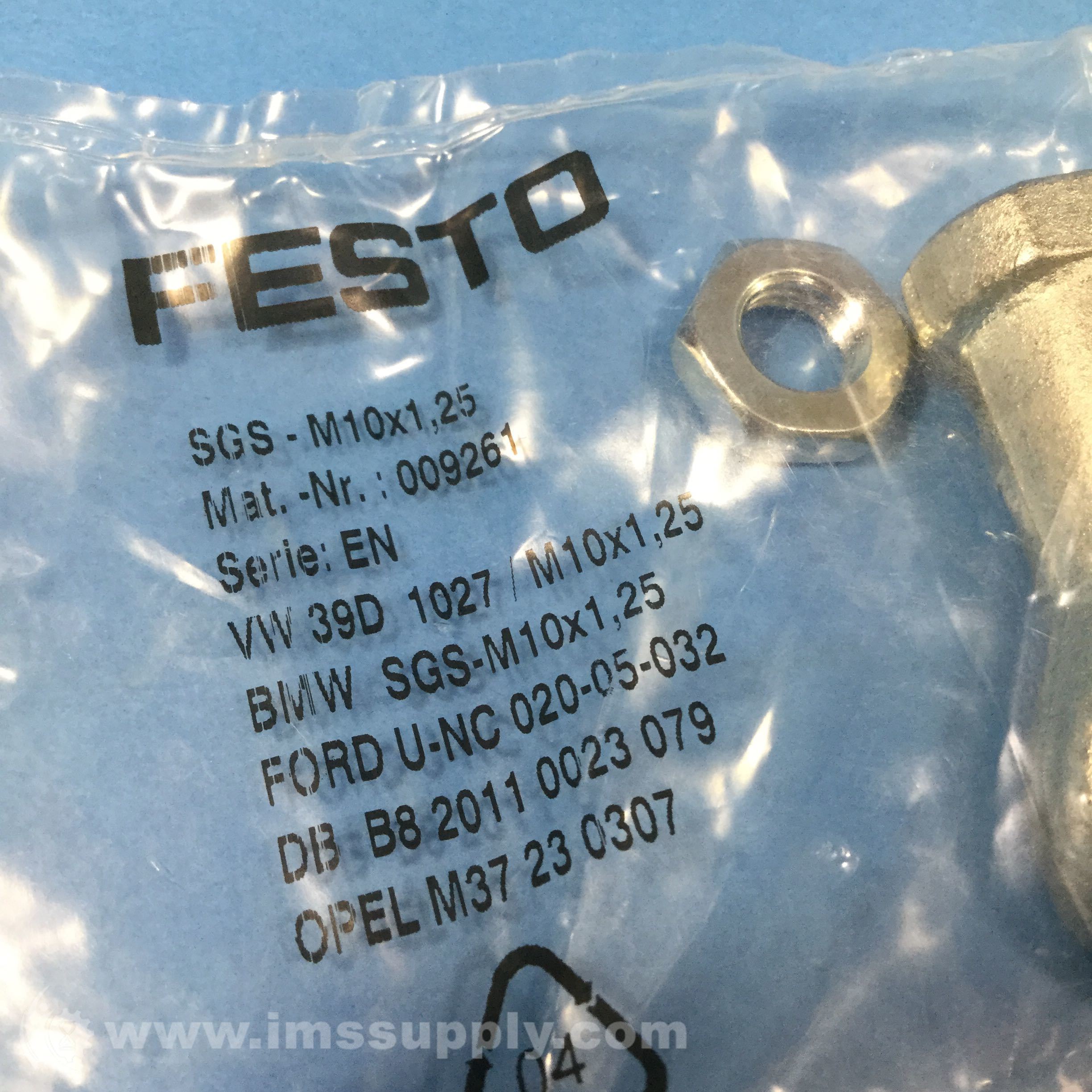 Festo SGS-M10X1.25 Spherical Rod Eye - IMS Supply