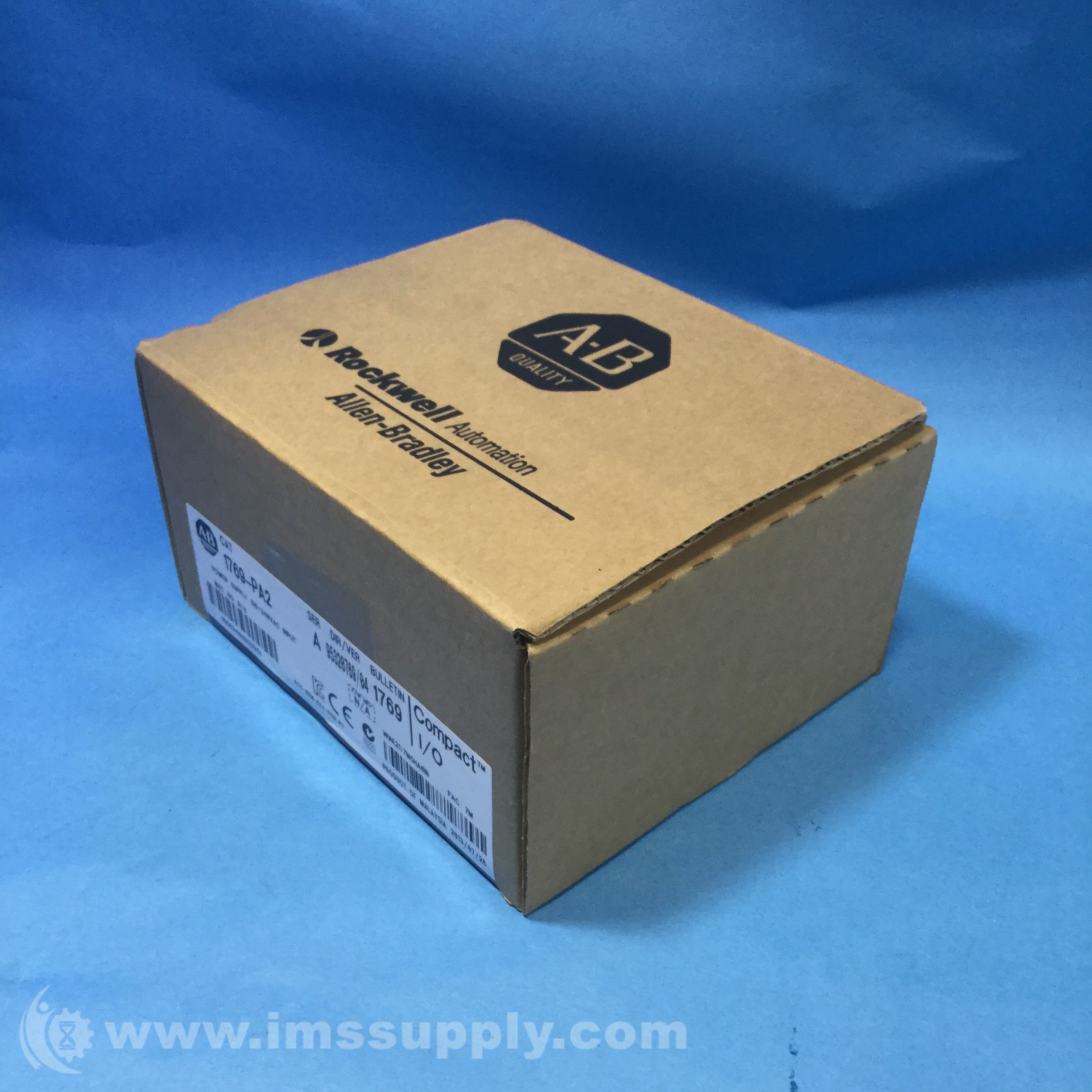 Allen Bradley 1769-PA2 Compact I/O Power Supply 120/240V AC Input - IMS ...