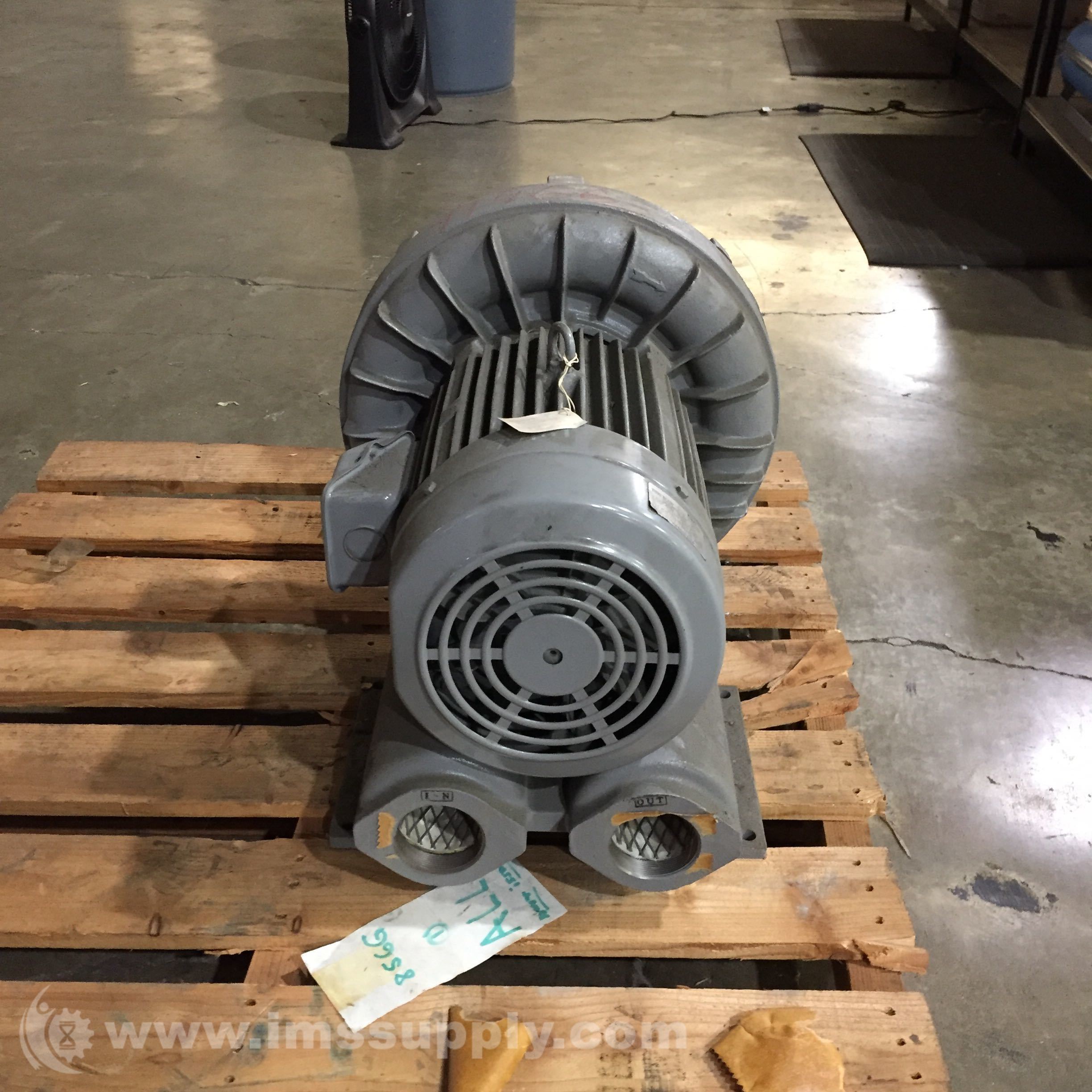 Fuji VFC808A-4Z Ring Compressor Blower, 3 Phase Motor - IMS Supply