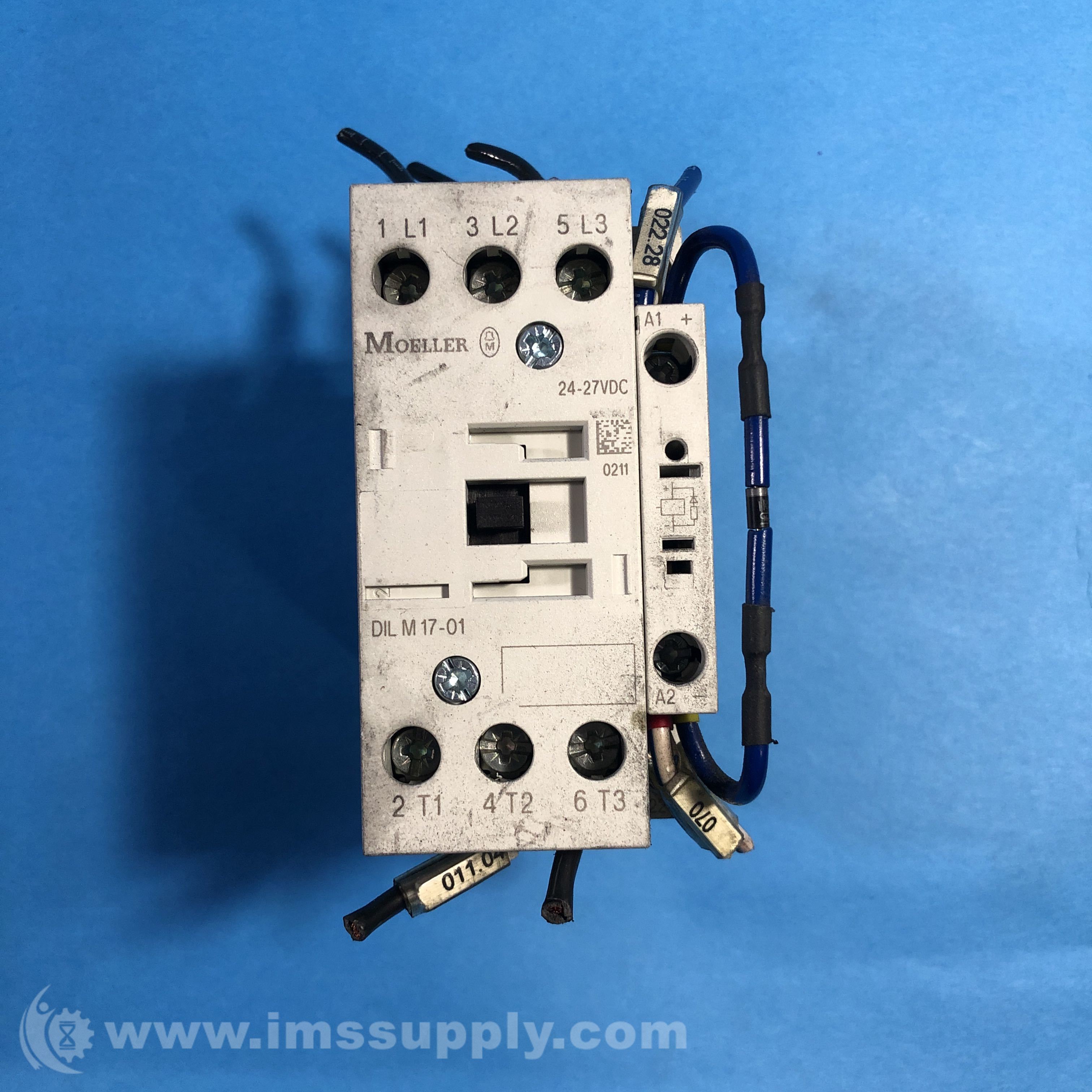 Moeller Electric DILM17-01 3-Pole Contactor - IMS Supply