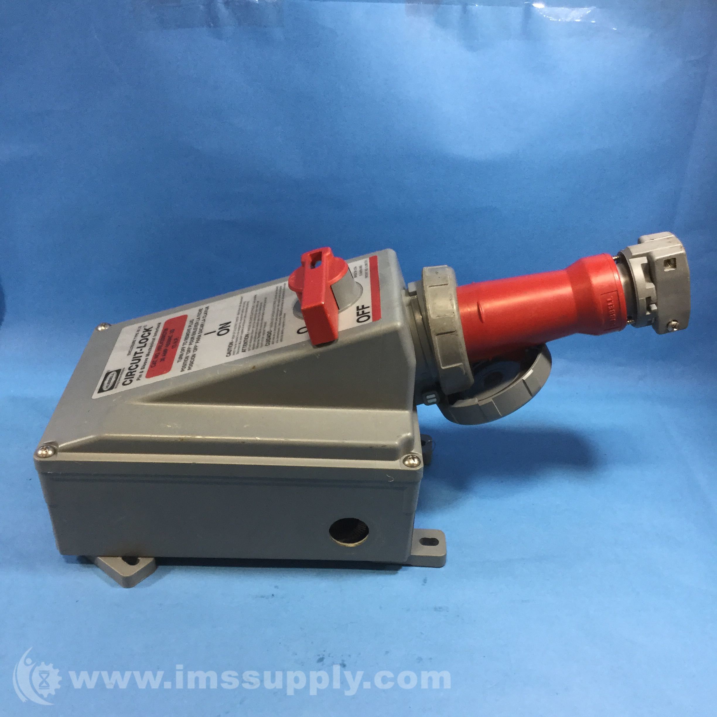 Hubbell HBL430MI7W Mechanical Interlock Device 3PH 4 Contacts - IMS Supply