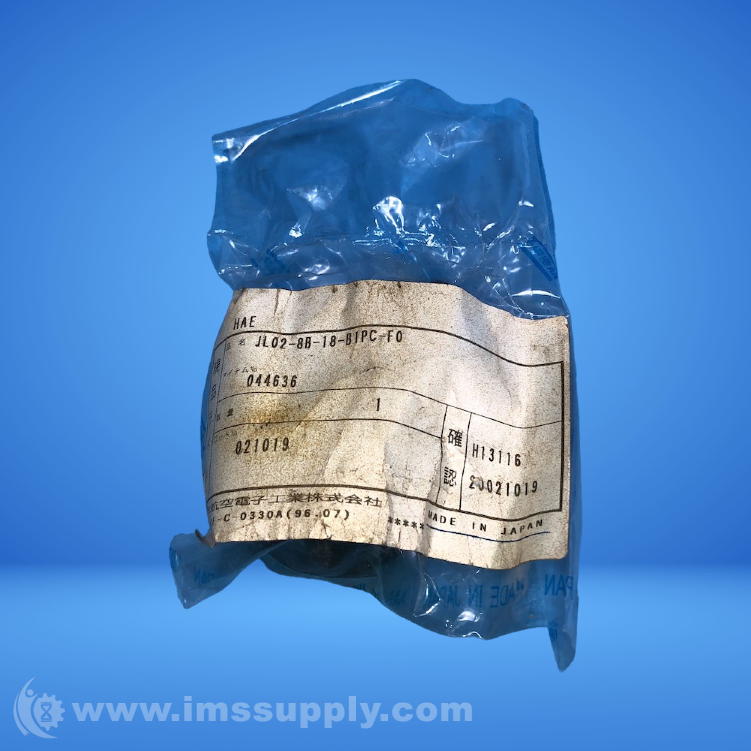 Jae Connectors JL02-8B-18-B1PC-F0 - IMS Supply