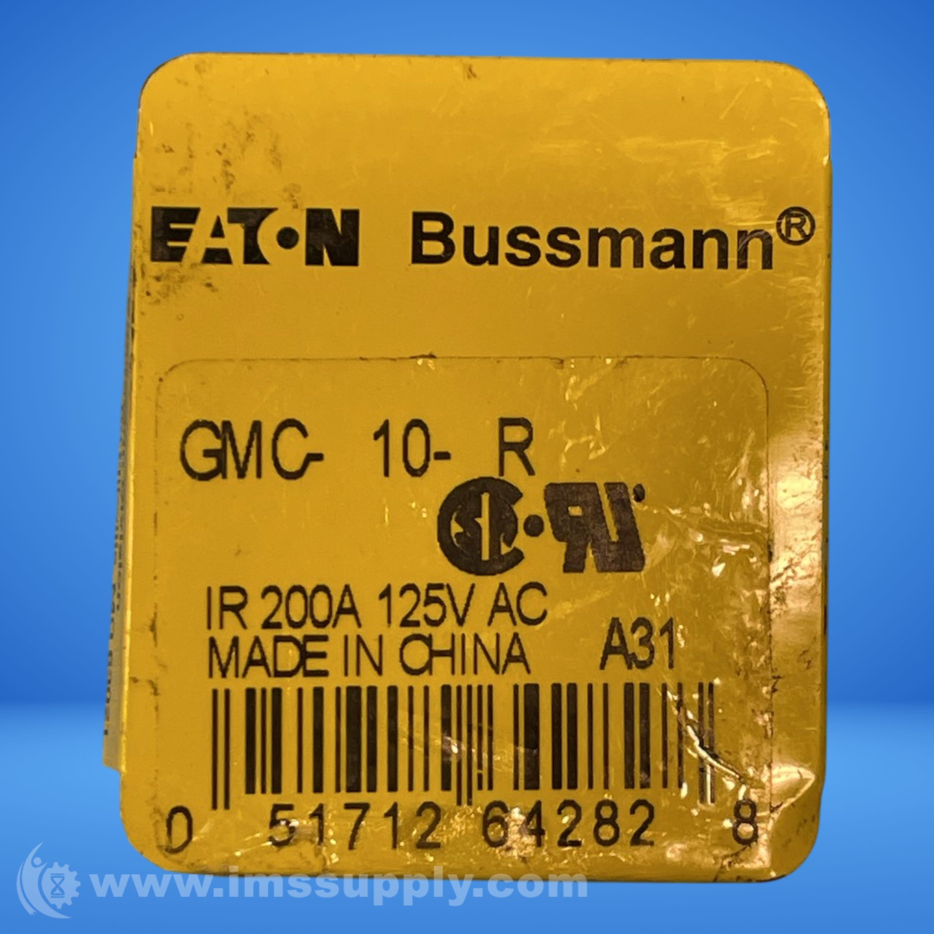 Eaton GMA-10-R Glass Fuses Pack of 4 - IMS Supply