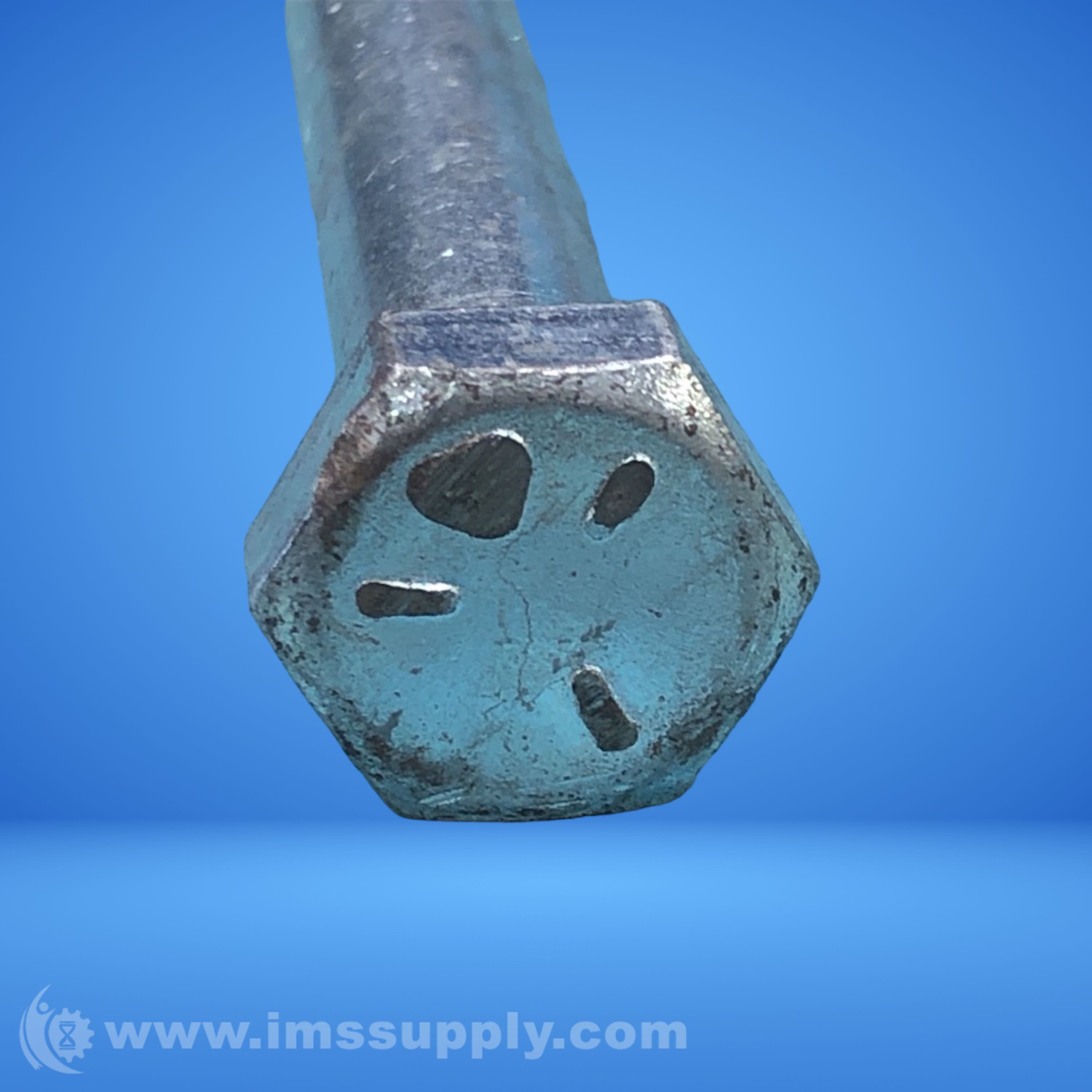 Unknown Grade 5 Hex Head Partially Threaded Screw - IMS Supply