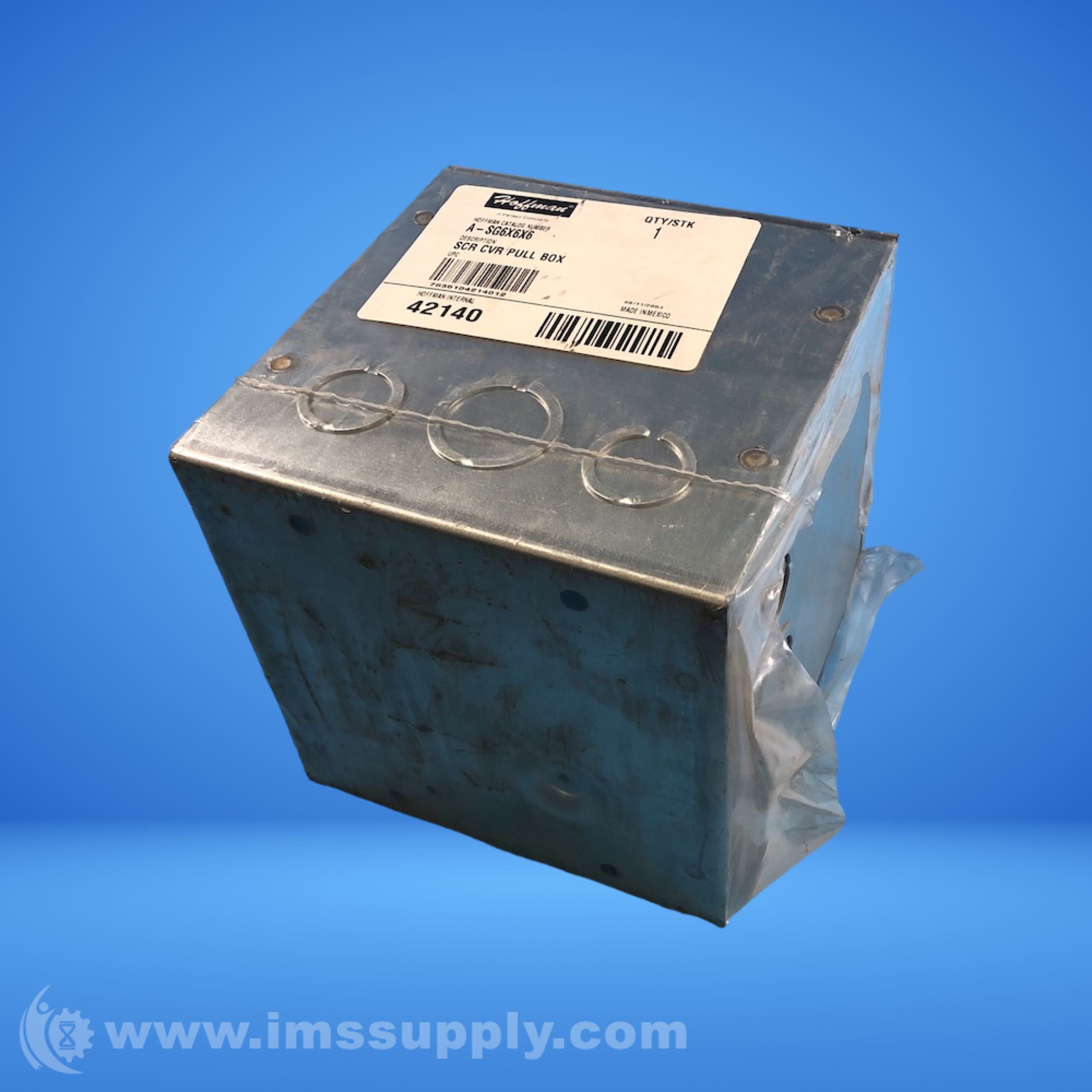 Hoffman A-SG6X6X6 Junction Box Enclosure - IMS Supply