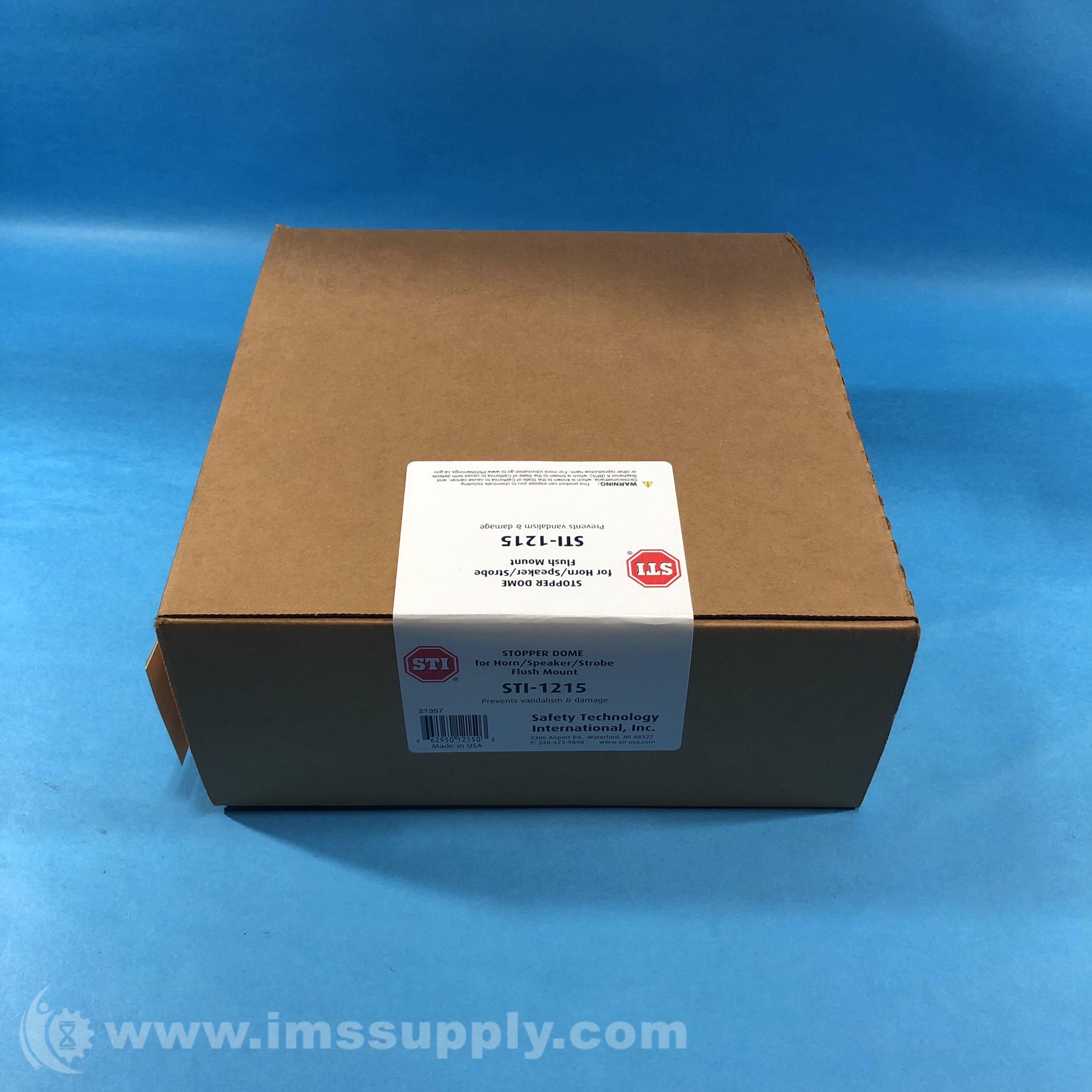 Sti STI-1215 Stopper Dome - IMS Supply
