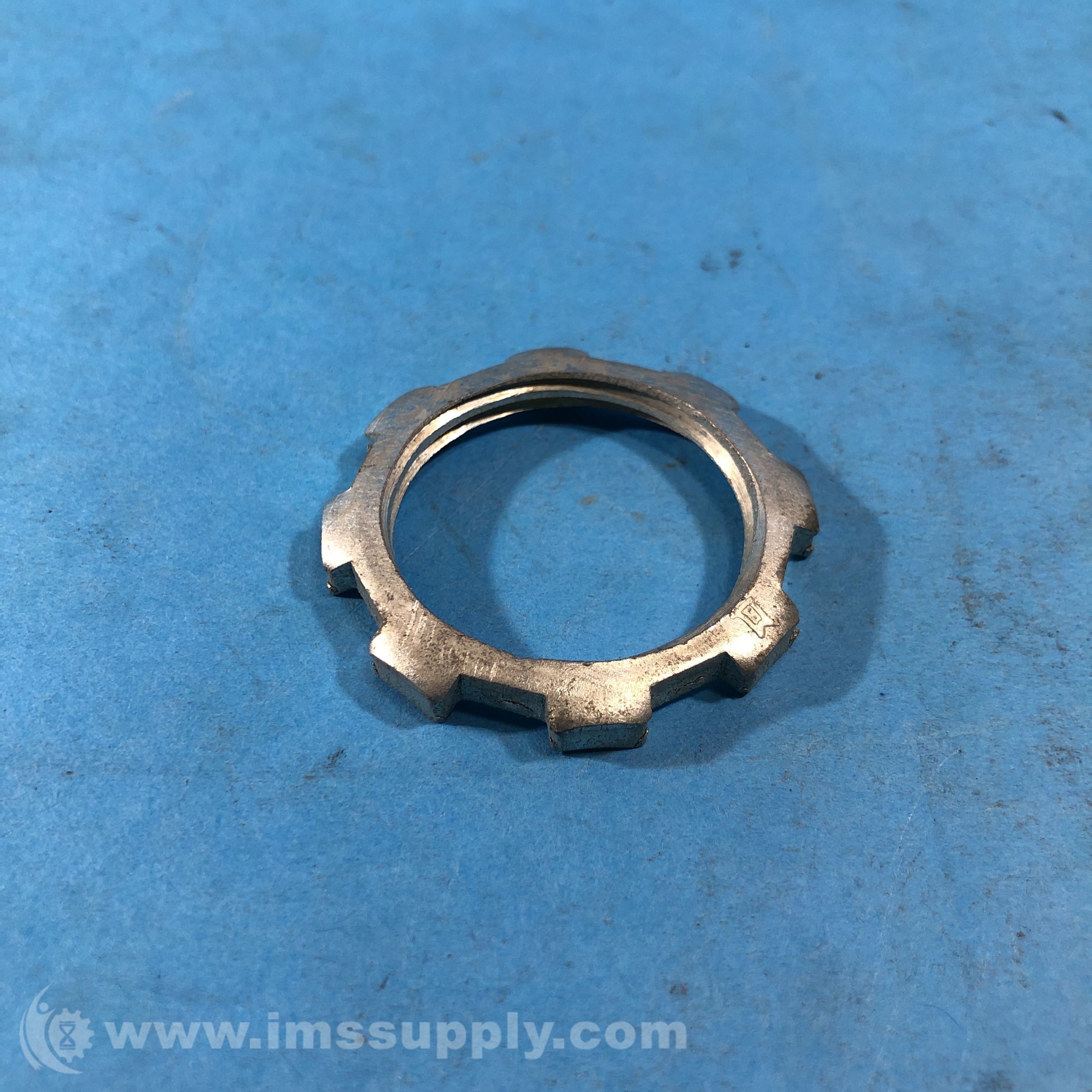Steel Conduit Locknut, 8 Tooth - IMS Supply