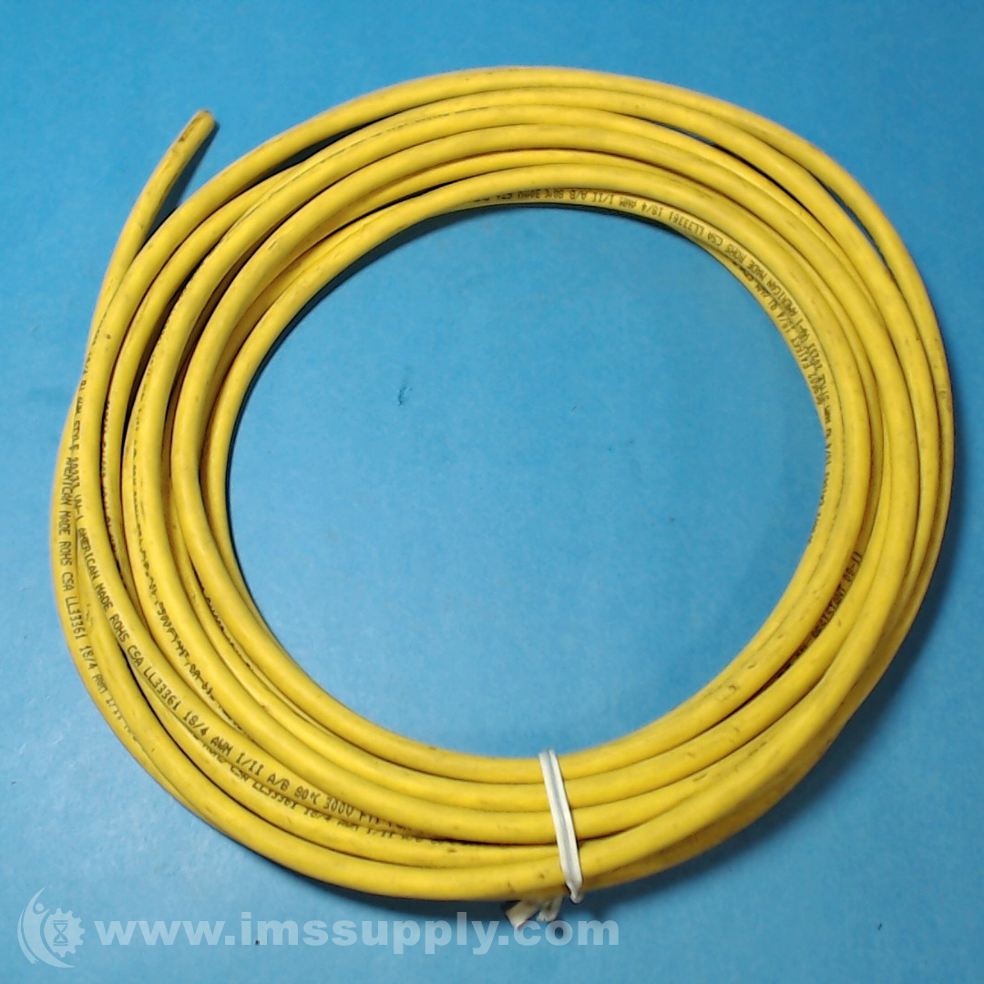 Lumberg Automation 909602 E41663 18 awg 4 Conductor Data Cable - IMS Supply
