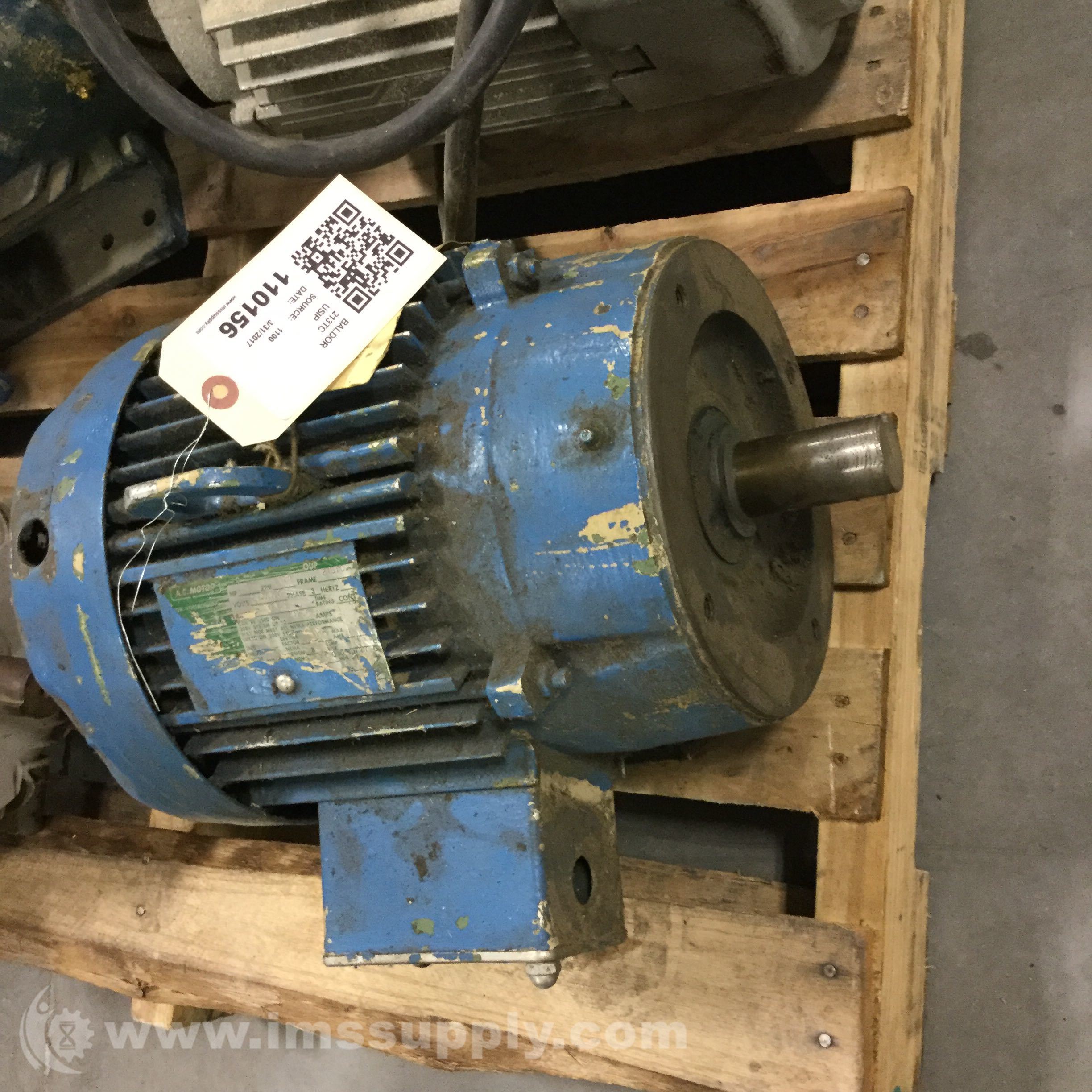 Baldor 213TC Frame 3HP 1170RPM 3PH Motor - IMS Supply
