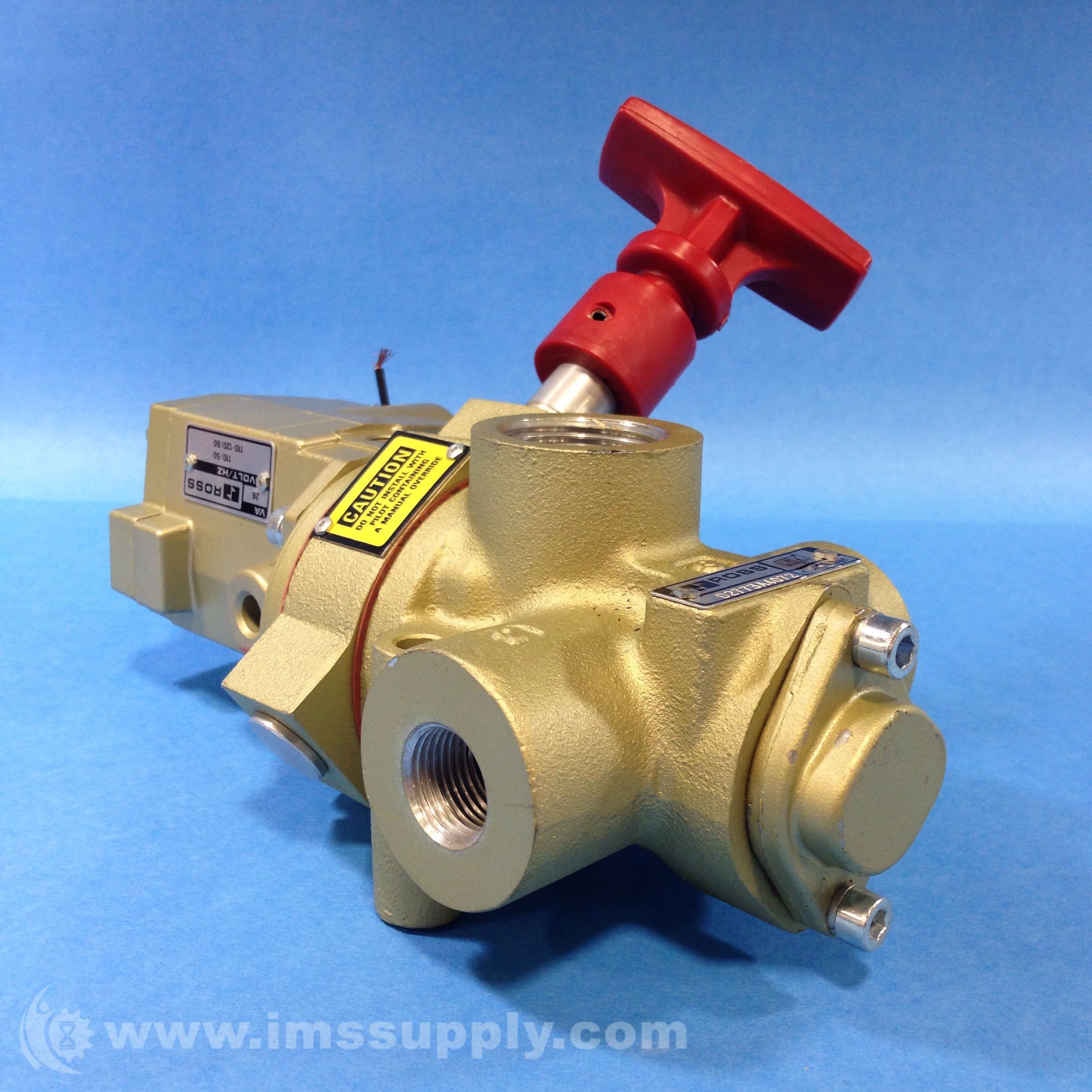 Ross Controls D2773A4072 Flow Control Valve - IMS Supply