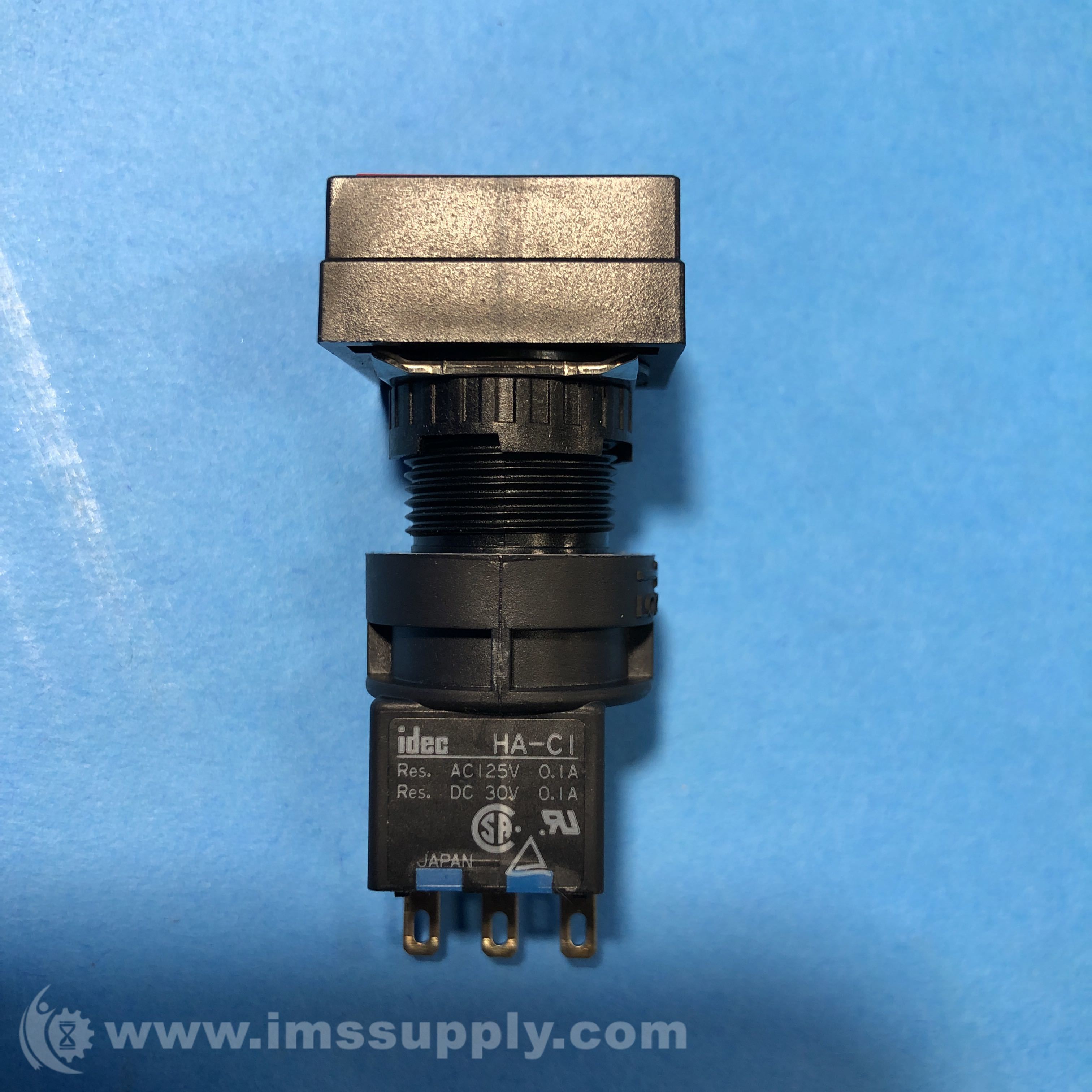 Idec Square Flush Pushbutton - IMS Supply