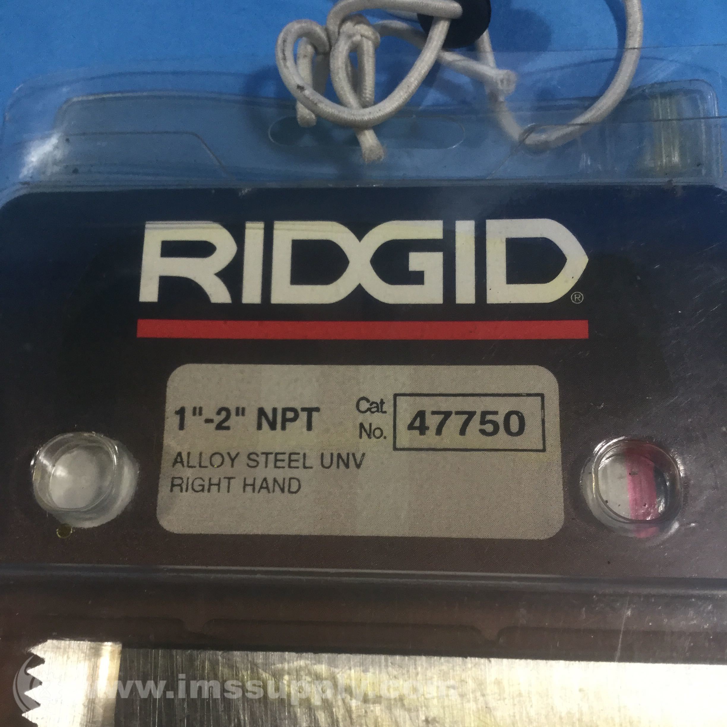 Rigid 47750 Threading Machine Dies, Right-Handed Alloy, 4 Pack - IMS Supply
