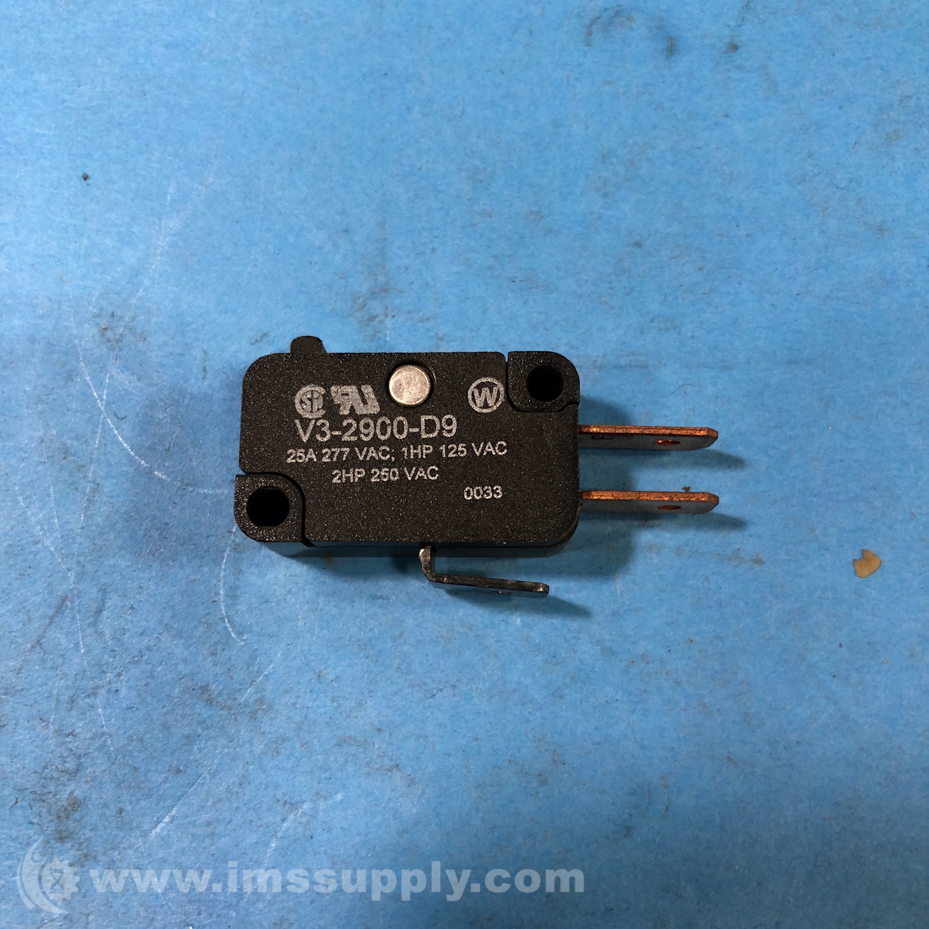 Honeywell V3-2900-D9 Micro Switch, V7 Series - IMS Supply