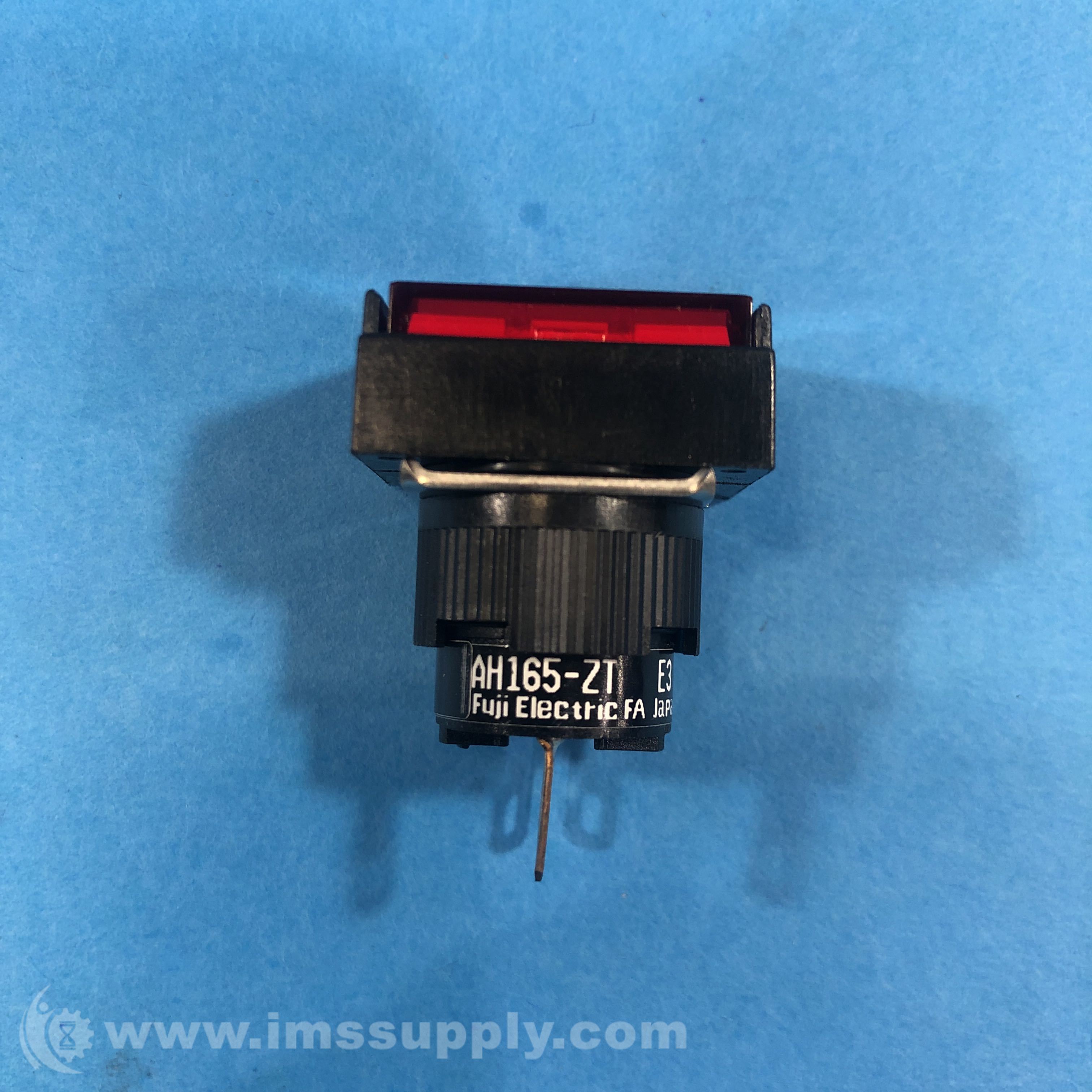 Fuji Electric AH165-ZT E3 Red Pilot Light Pushbutton Switch - IMS Supply