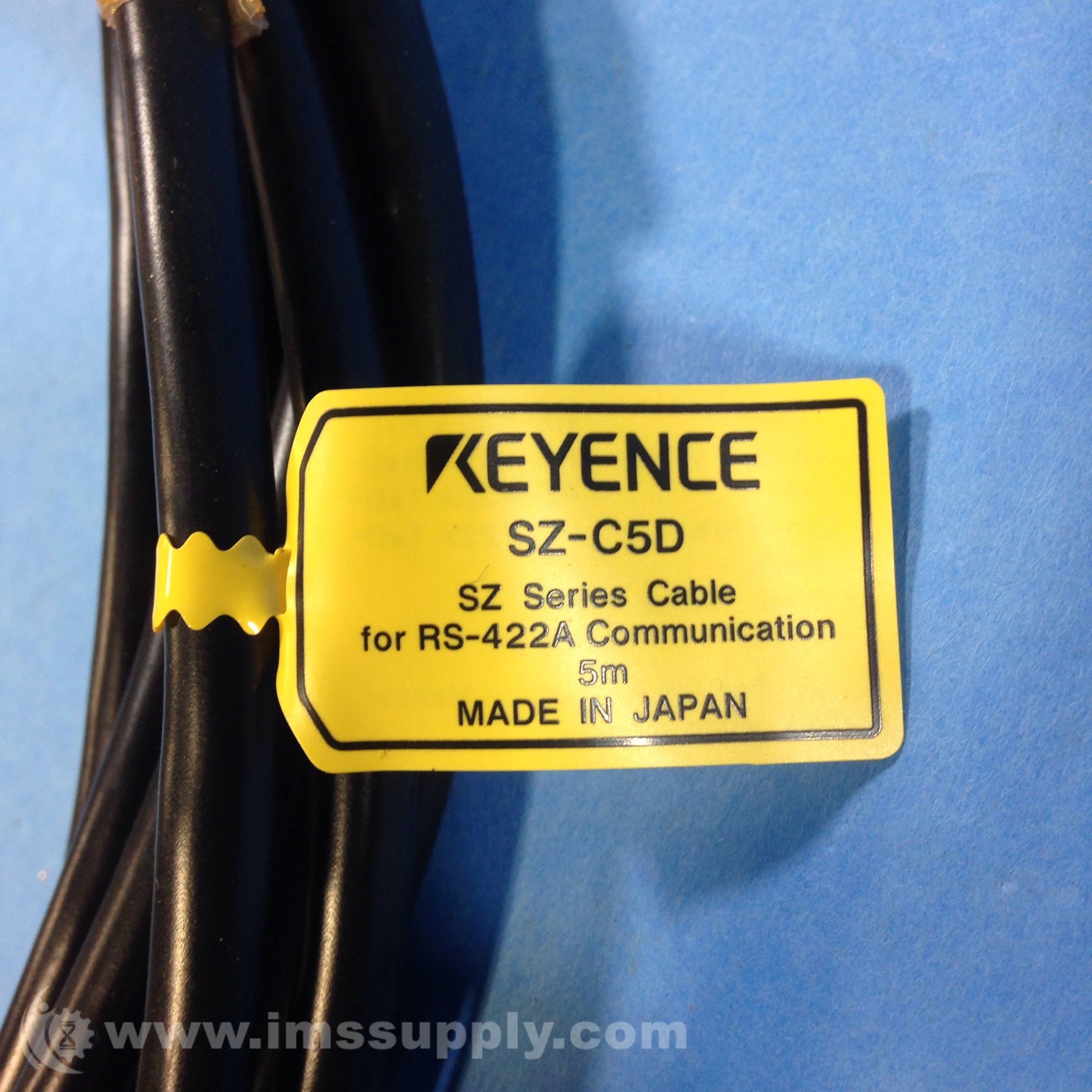 Keyence Corp SZ-C5D Communication Connector Cable - IMS Supply