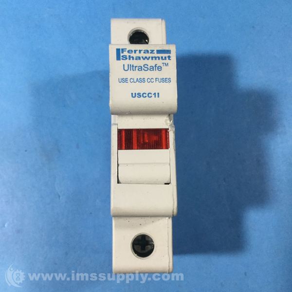 Ferraz Shawmut USCC1I Fuse Block Holder, 30 Amp, 600 V AC - IMS Supply