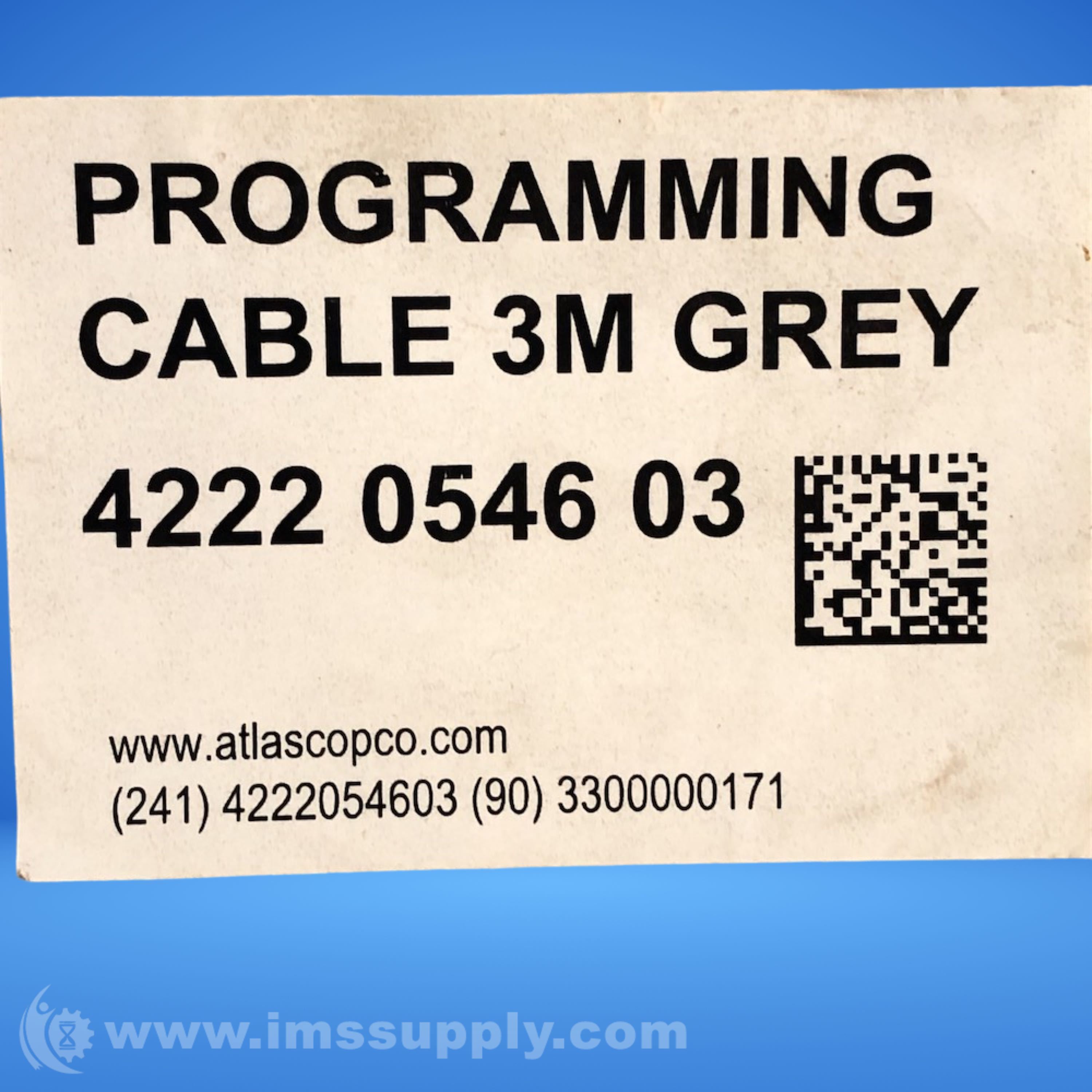 Atlas Copco 4222054603 PLC Cable - IMS Supply