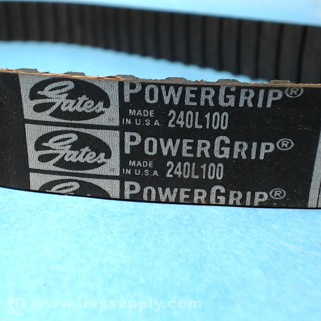 Gates 240L100 L Belt - 64 Teeth, 0.3750 in Pitch, 1.0000 in Width - IMS ...
