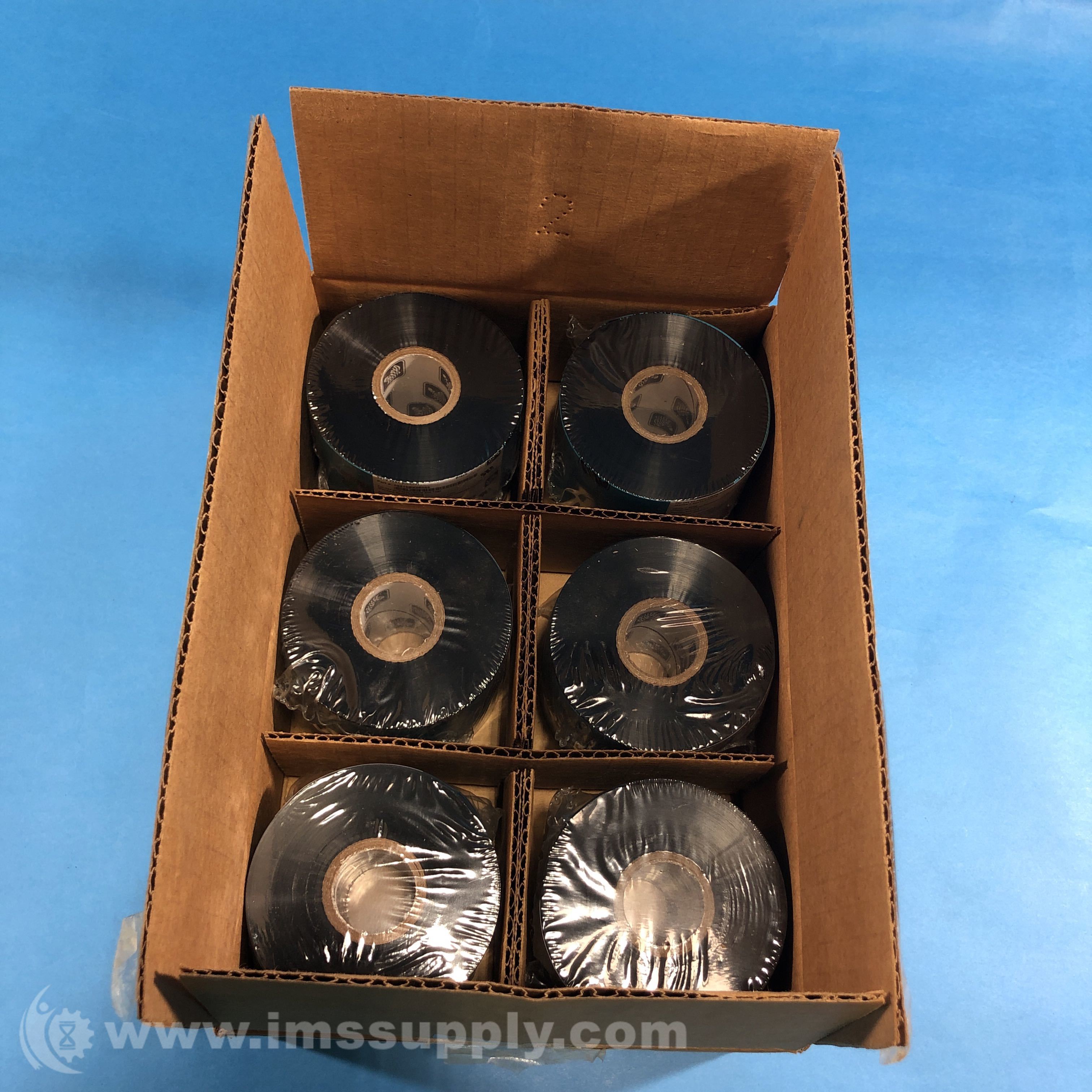 Zebra 5319 Performance Wax Ribbon, 2.36 x 1476', 6 Rolls - IMS Supply