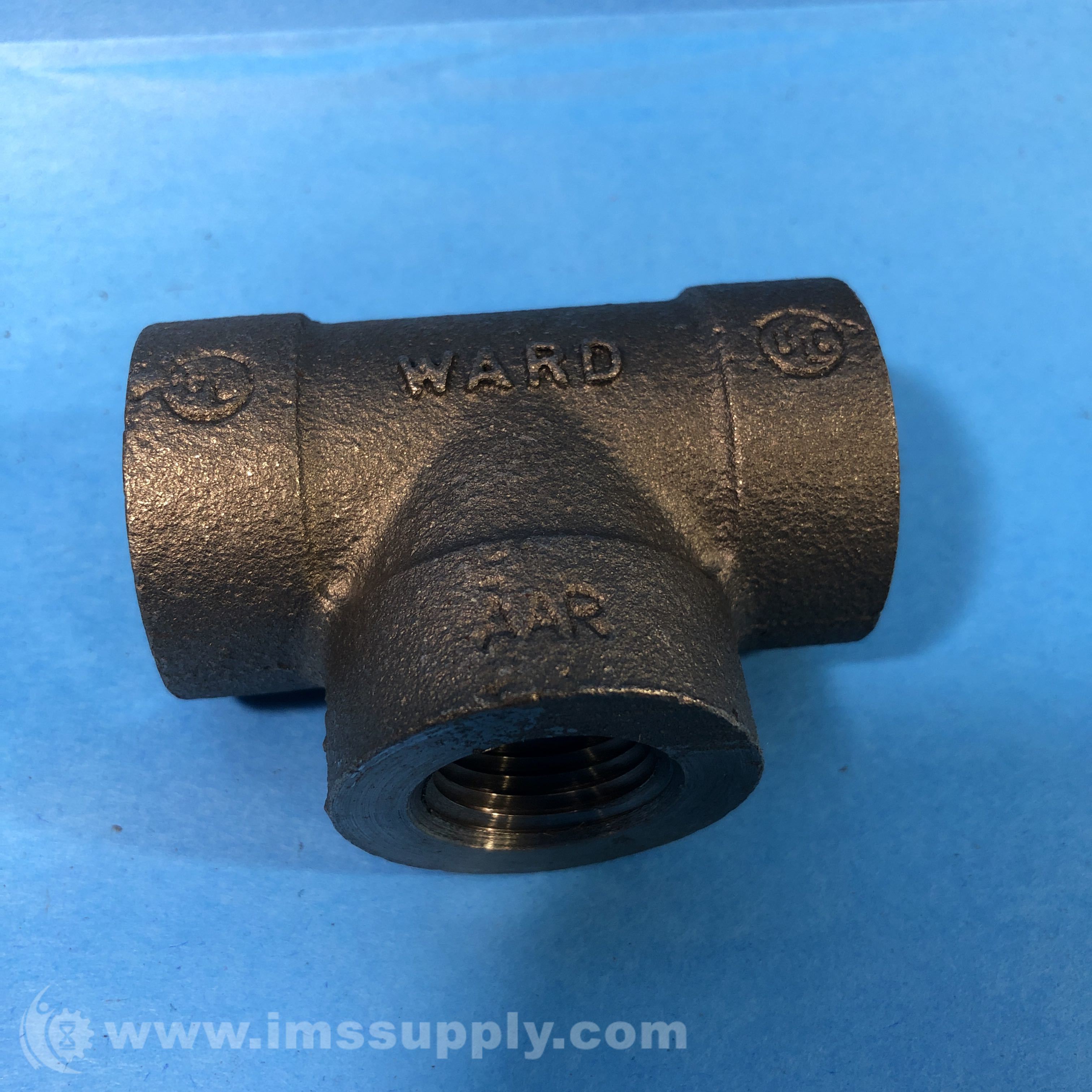 Ward 1/2 Pipe Tee Fitting, AAR, 300 MI - IMS Supply
