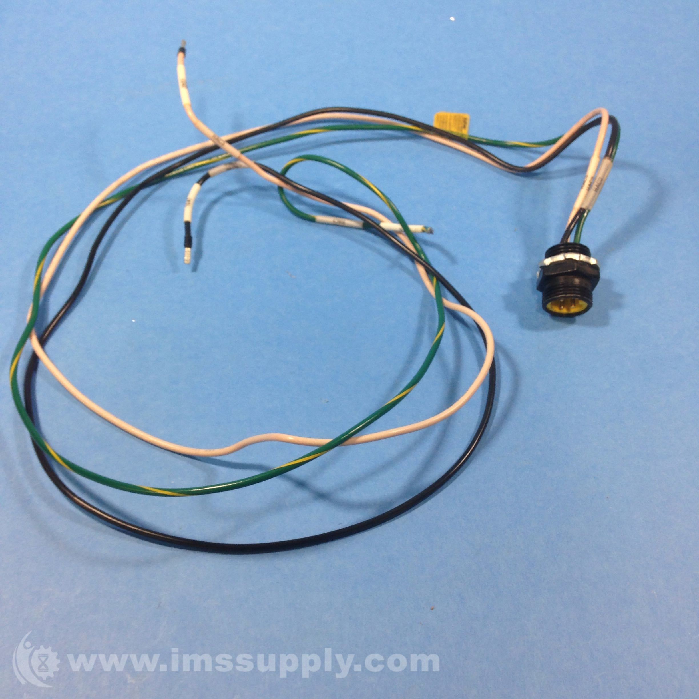 Woodhead Brad 1R3006A20M010 Cordset 3 Pole 1 Meter Cable - IMS Supply