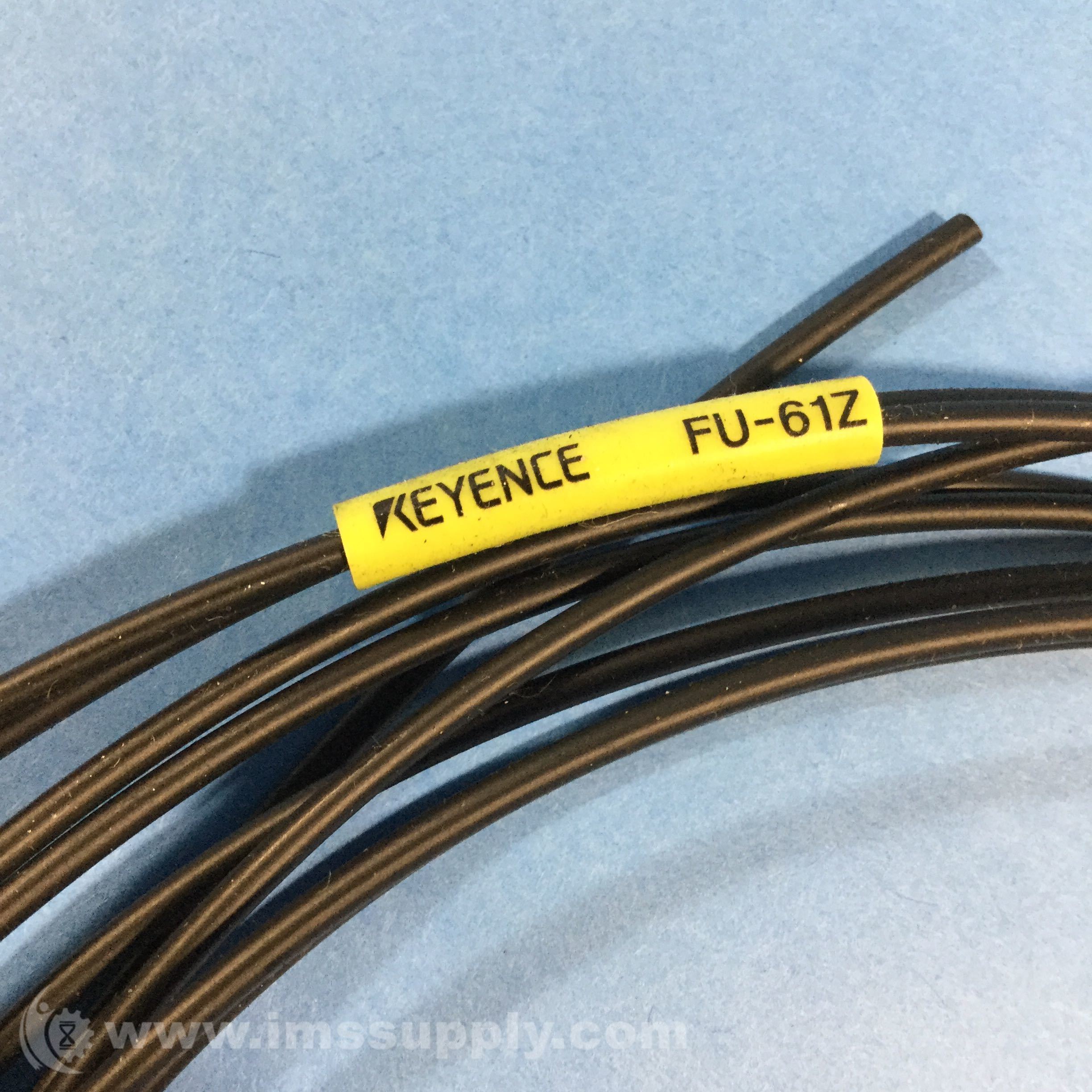 Keyence FU-61Z, Fiber Optic Reflective Unit M6 2M Cable - IMS Supply