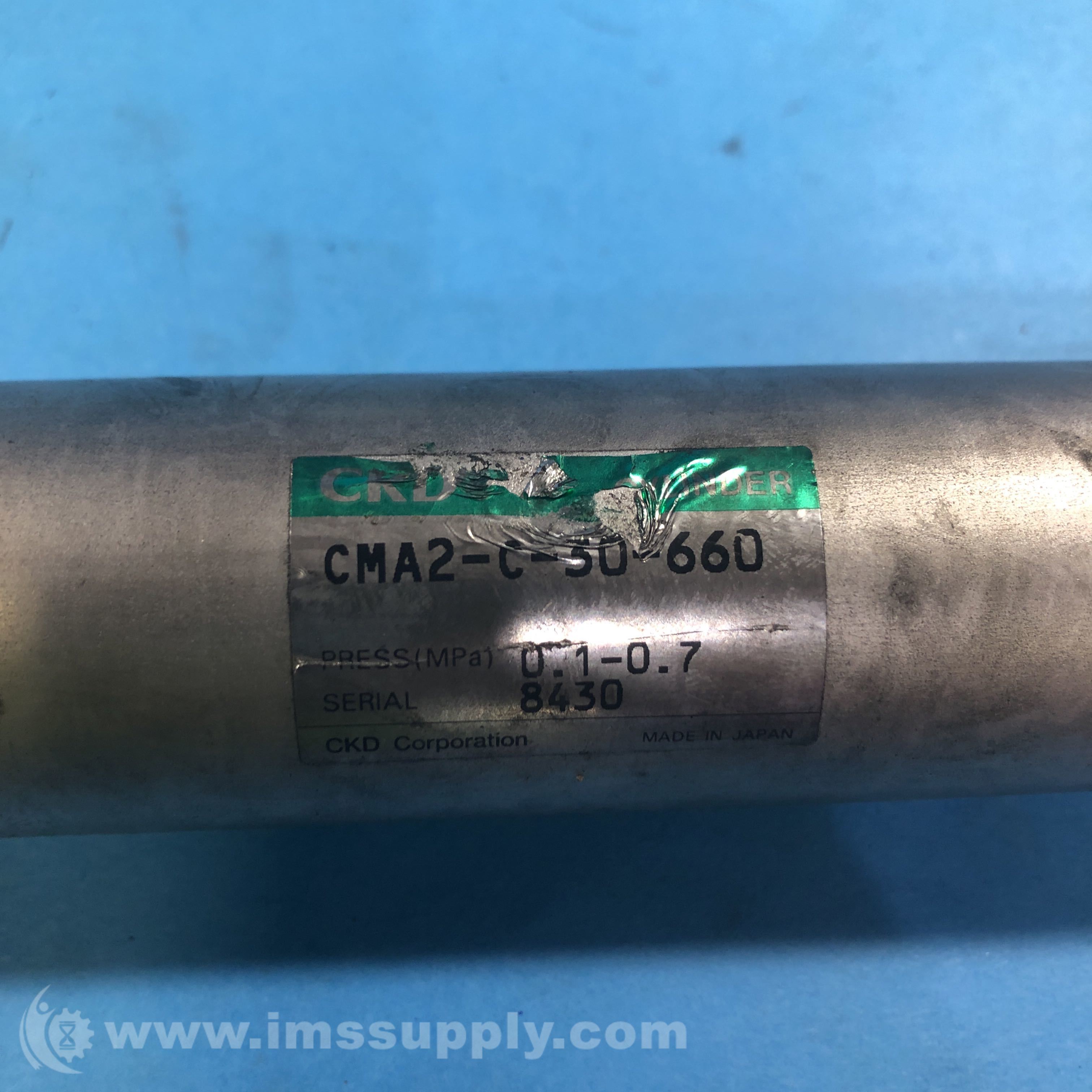CKD CMA2-C-30-660 Round Body Cylinder - IMS Supply