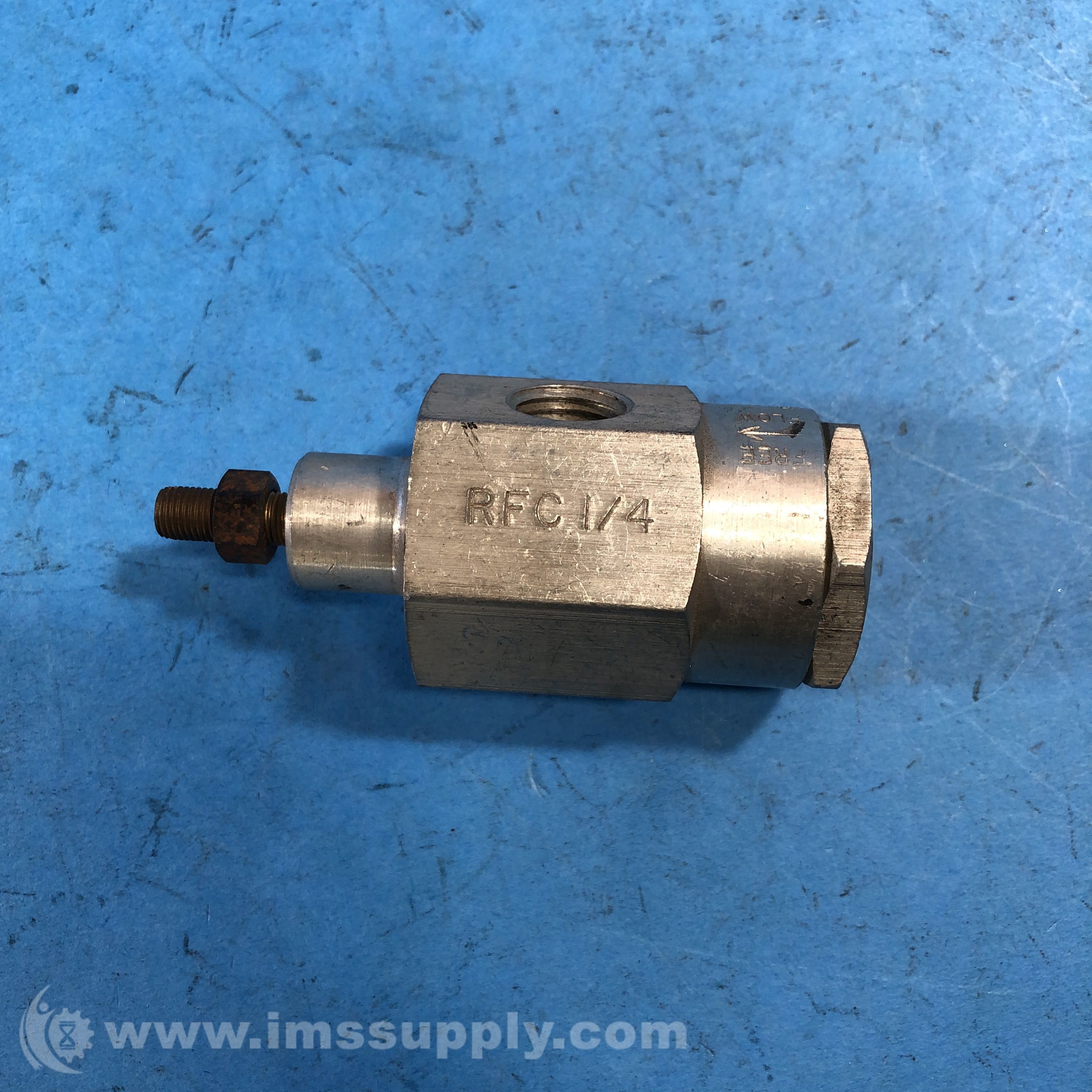Flairline RFC 1/4 Right Angle Flow Control - IMS Supply