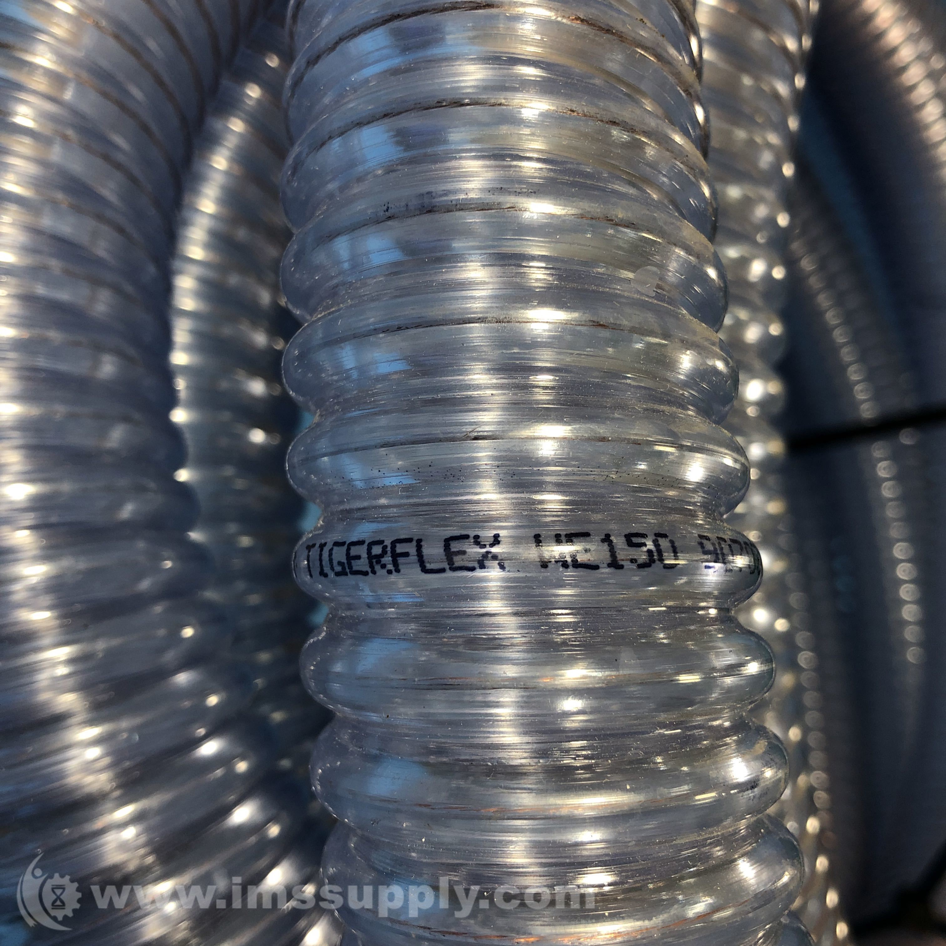 Tigerflex WE150 x 25 Ft Food Grade PVC Material Handling Hose - IMS Supply