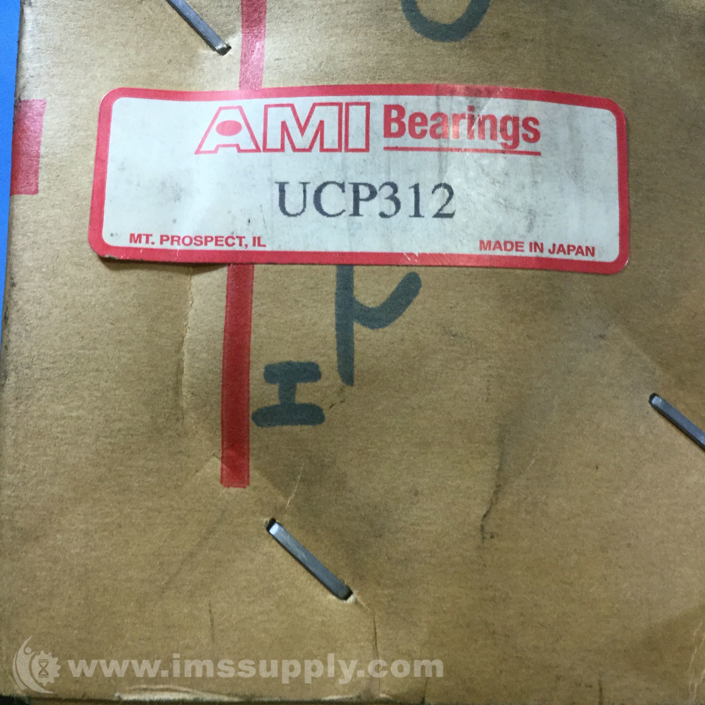 Asahi UCP312 Pillow Block Bearing - IMS Supply