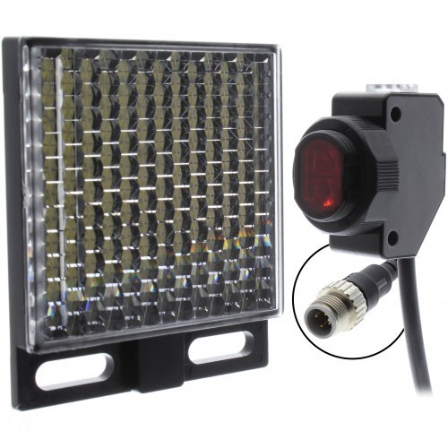 Optex YR-140P-M12 Polarized Retro-reflective 3.5M PNP LO/DO M12 - IMS ...