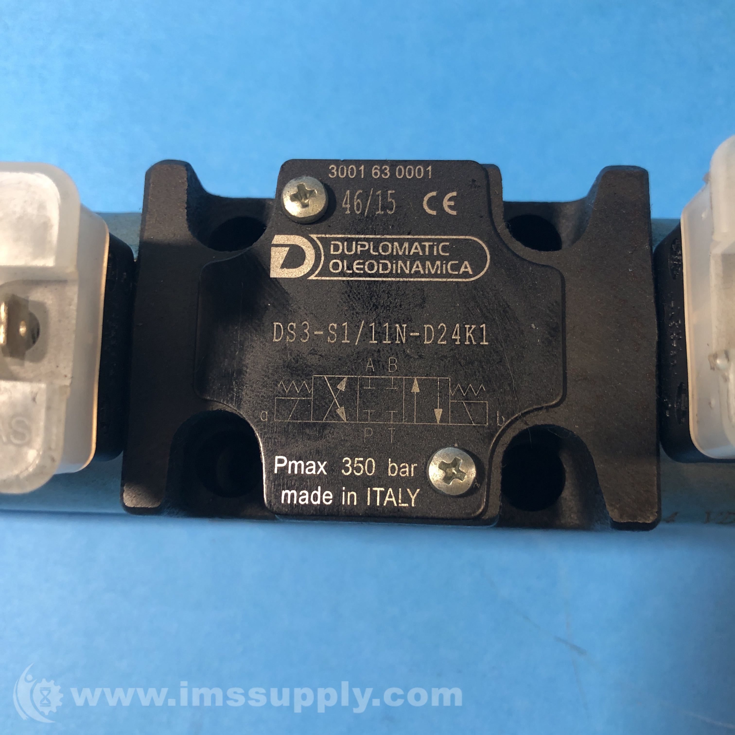 Duplomatic DS3-S1/11N-D24K1 Hydraulic Solenoid Valve Coil - IMS Supply