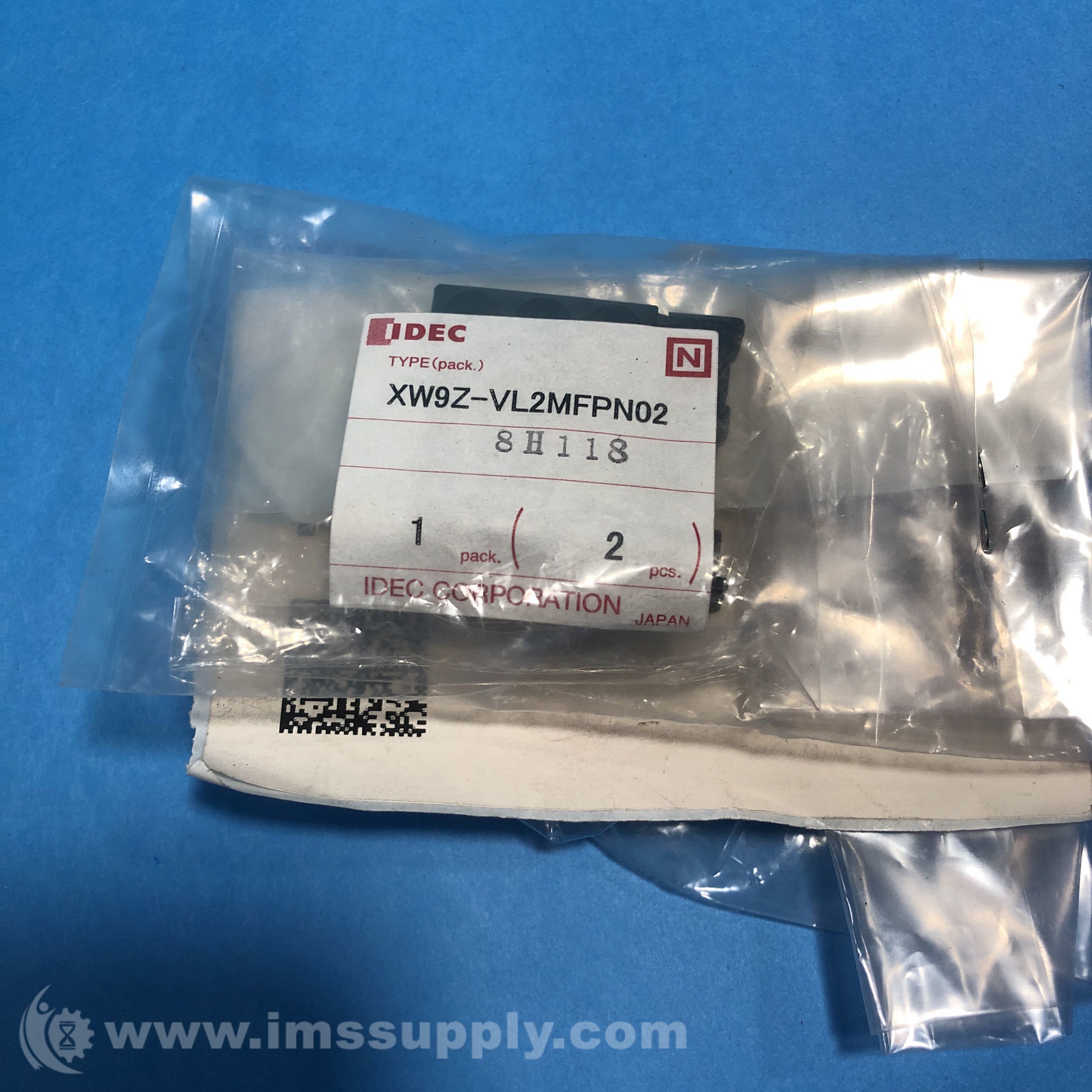 Idec XW9Z-VL2MFPN02 Set of 2 Protective Cover Switch Cap - IMS Supply