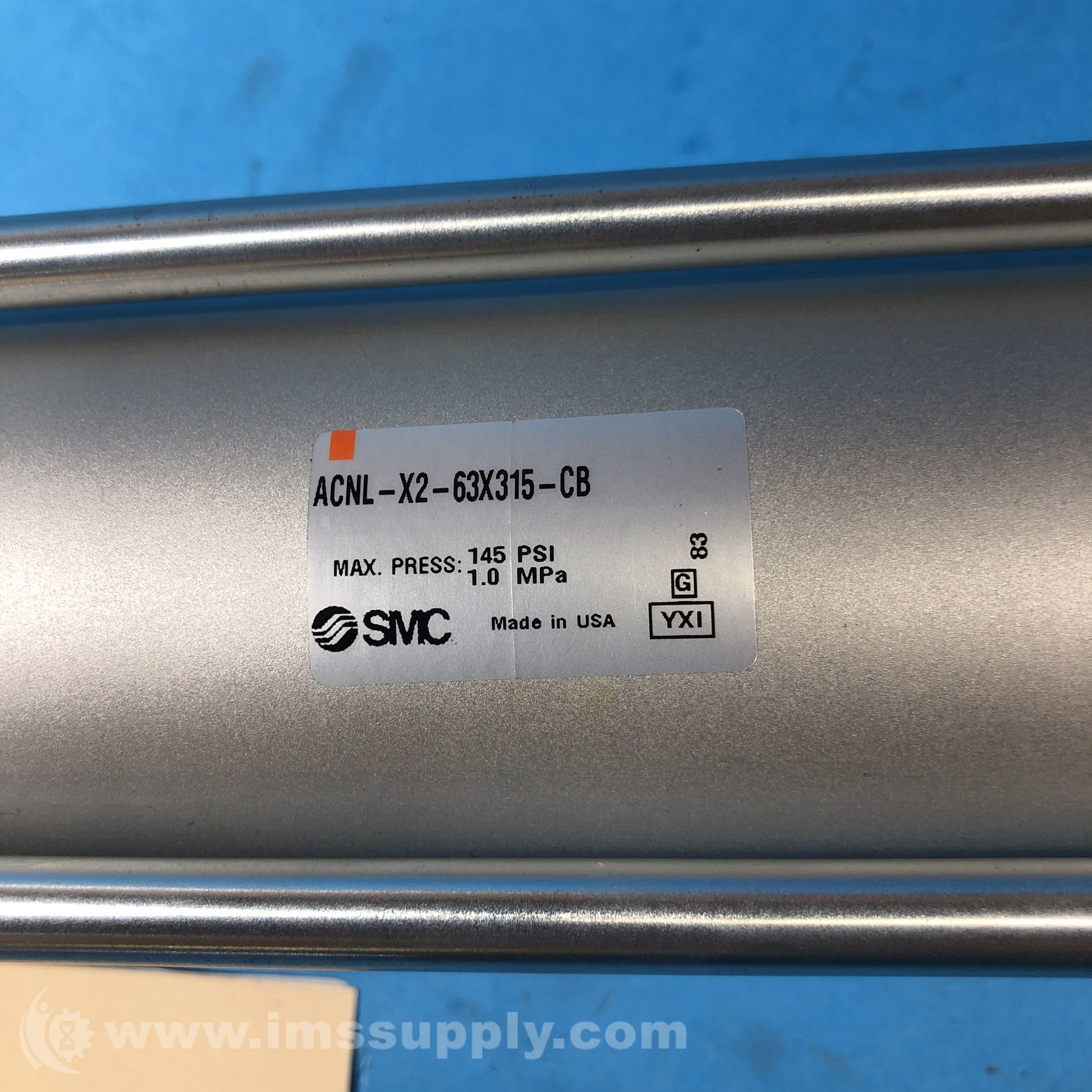 SMC Pneumatics ACNL-X2-63X315-CB Tie Rod Pneumatic Air Cylinder - IMS Supply