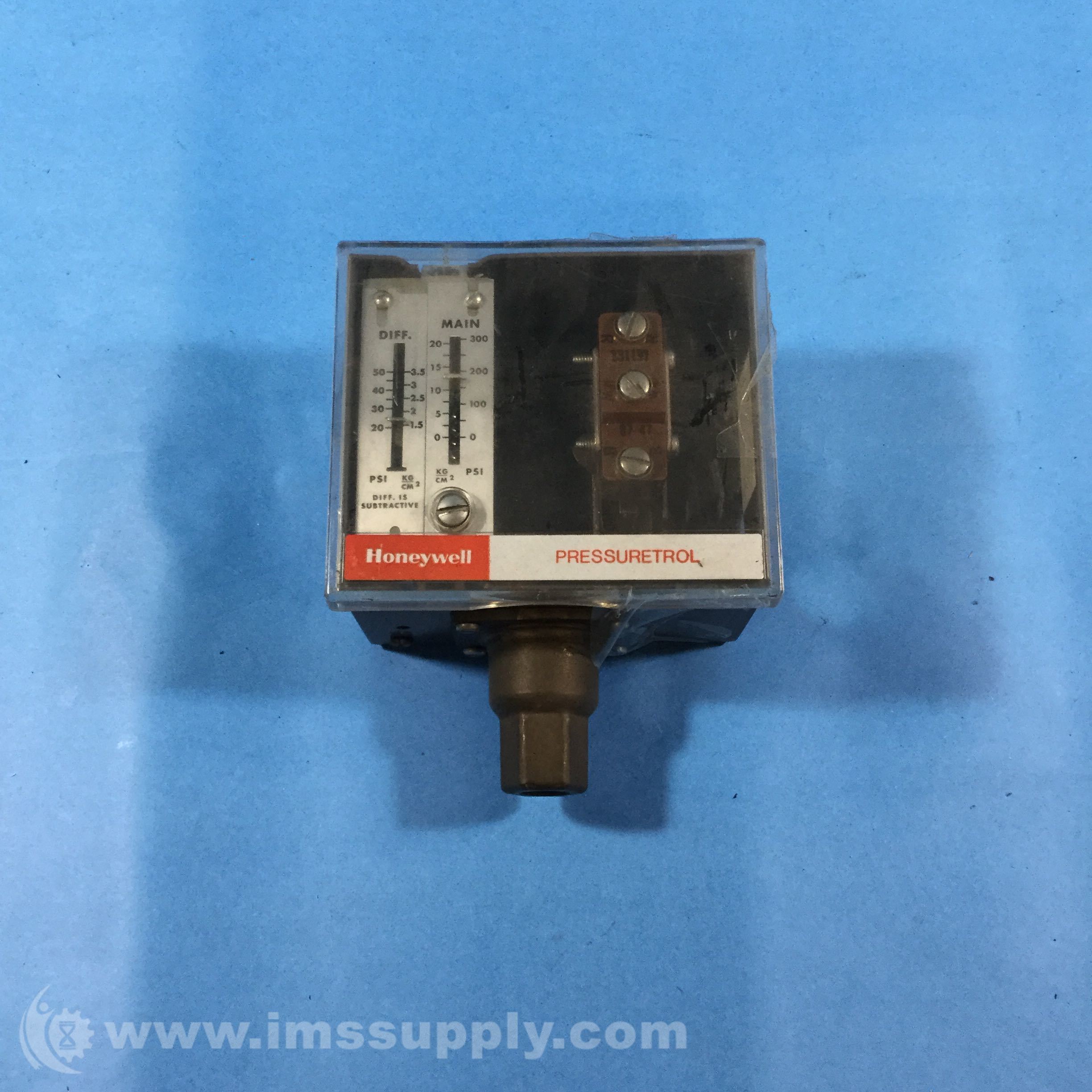 Honeywell L404F1094 Pressure Switch, Pressuretrol Controller - IMS Supply