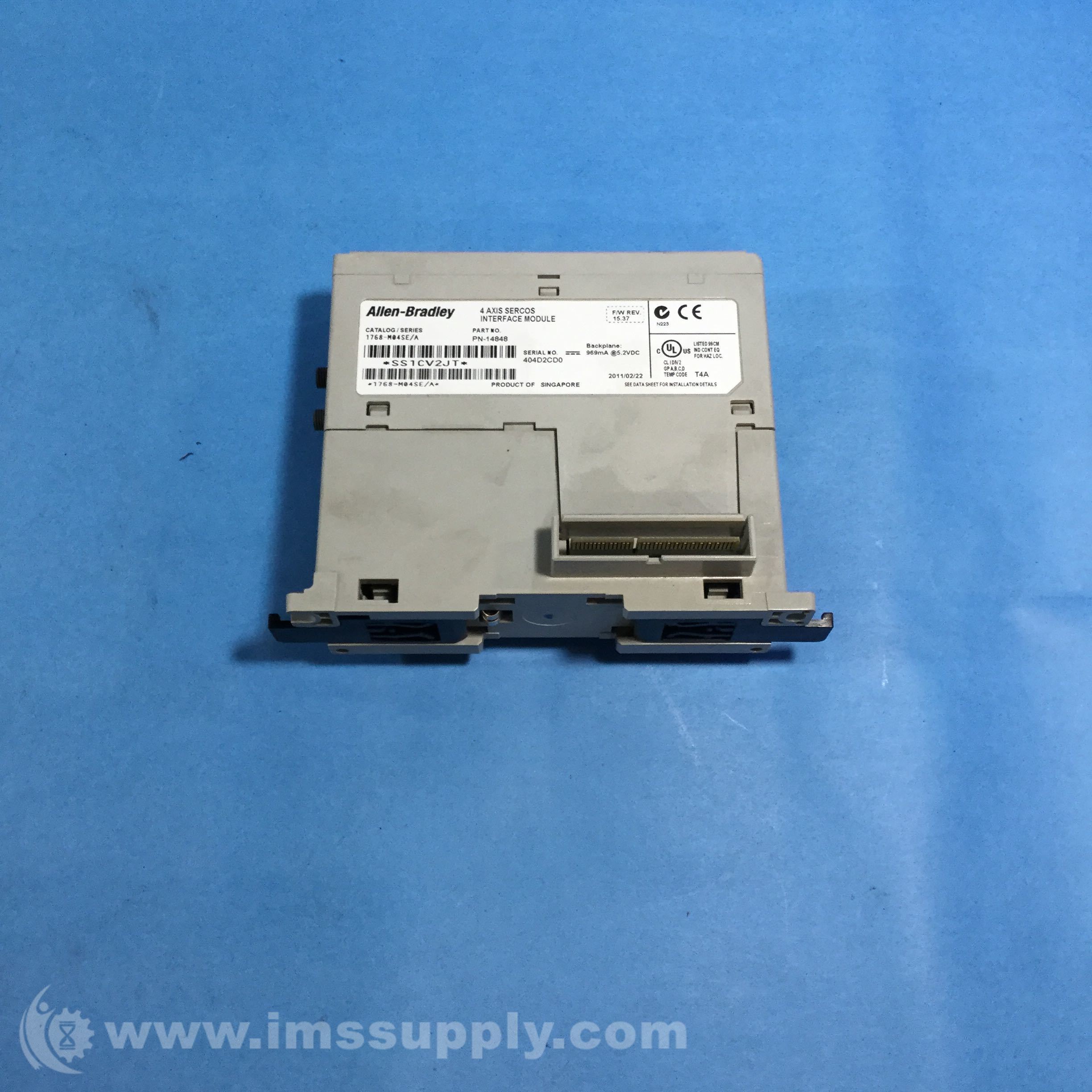 Allen Bradley 1768-M04SE/A Interface Module, CompactLogix 4 Axis - IMS ...