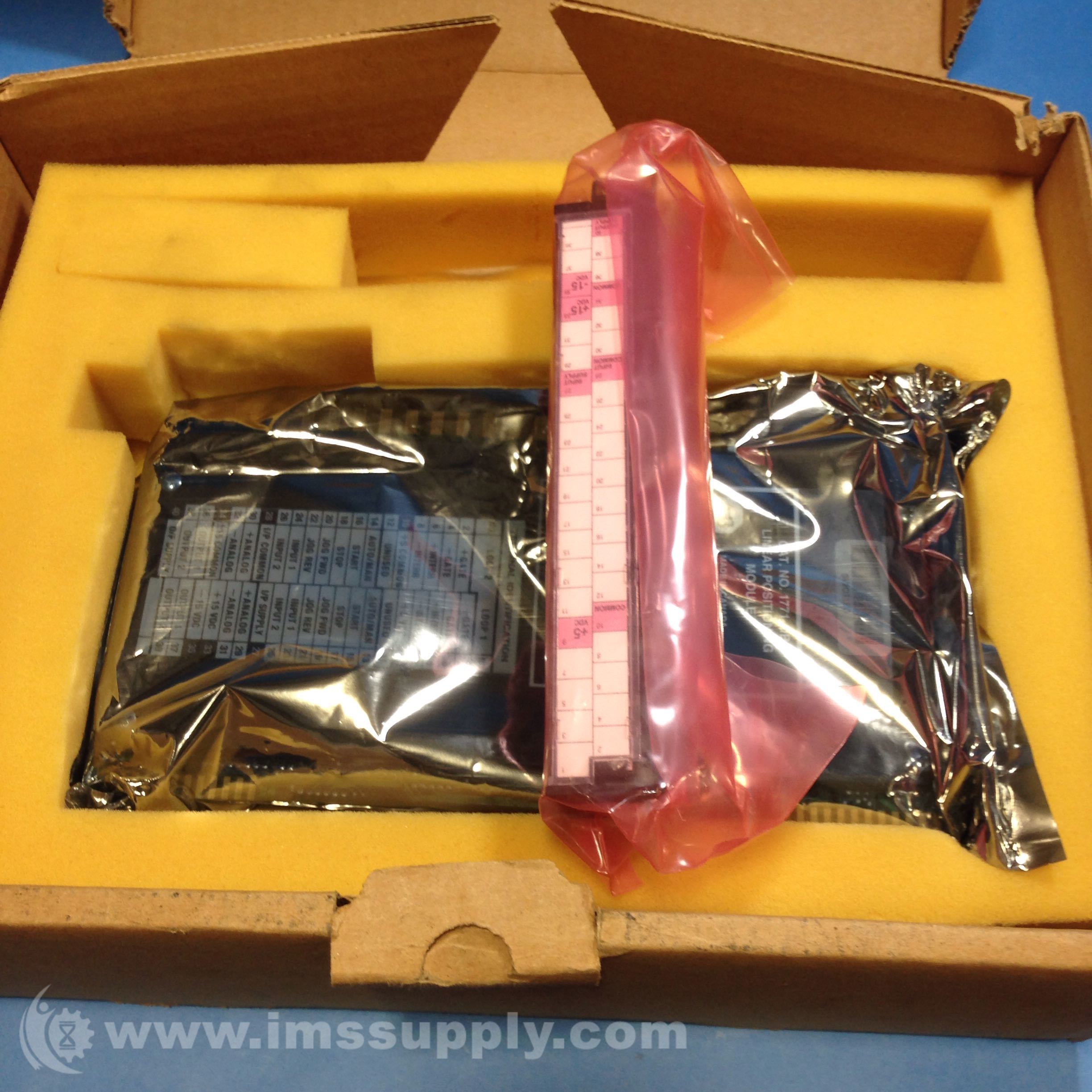 Allen Bradley 1771-QB Linear Hydraulic Positioning Module - IMS Supply