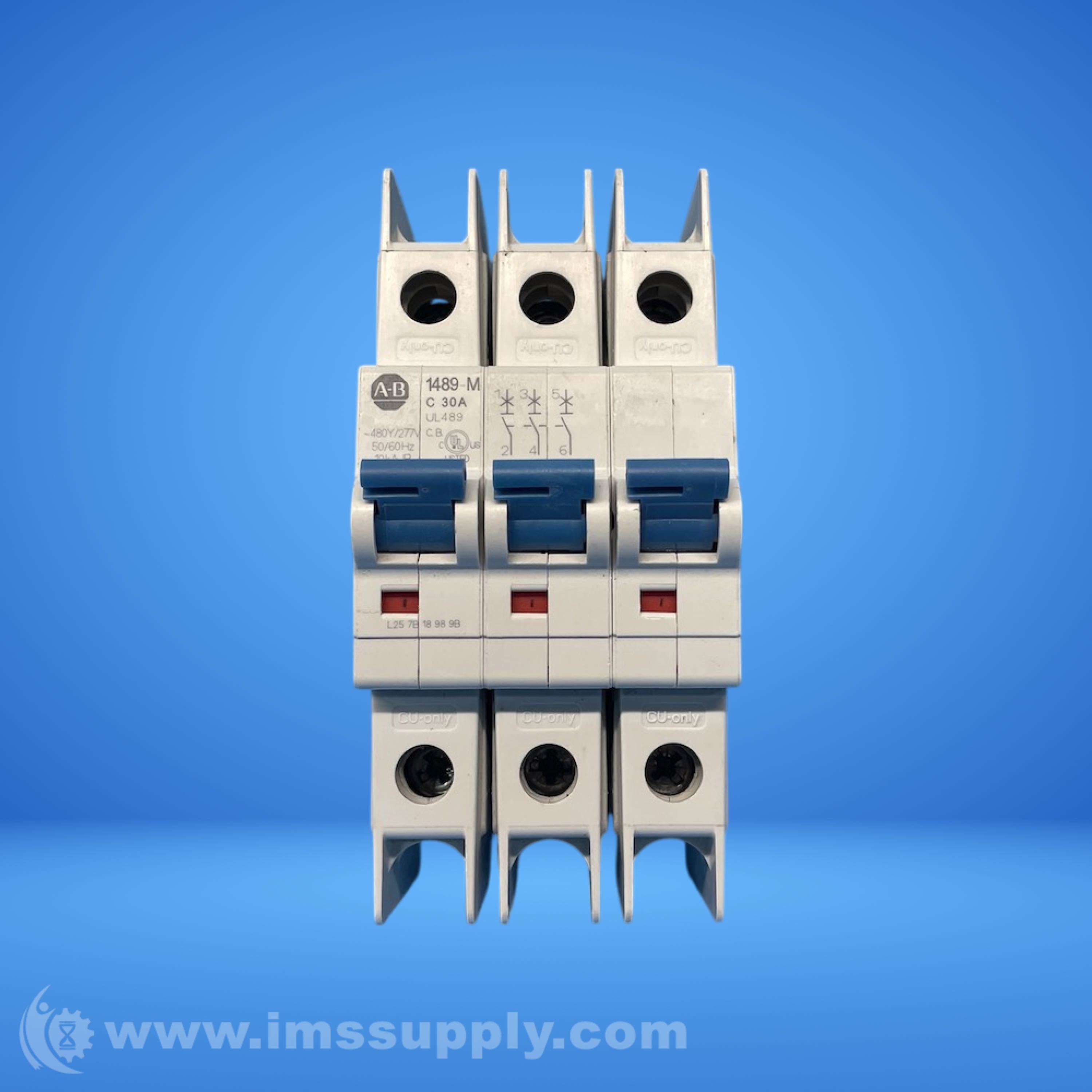 Allen Bradley 1489-M C 30A Motor Protector Circuit Breaker - IMS Supply